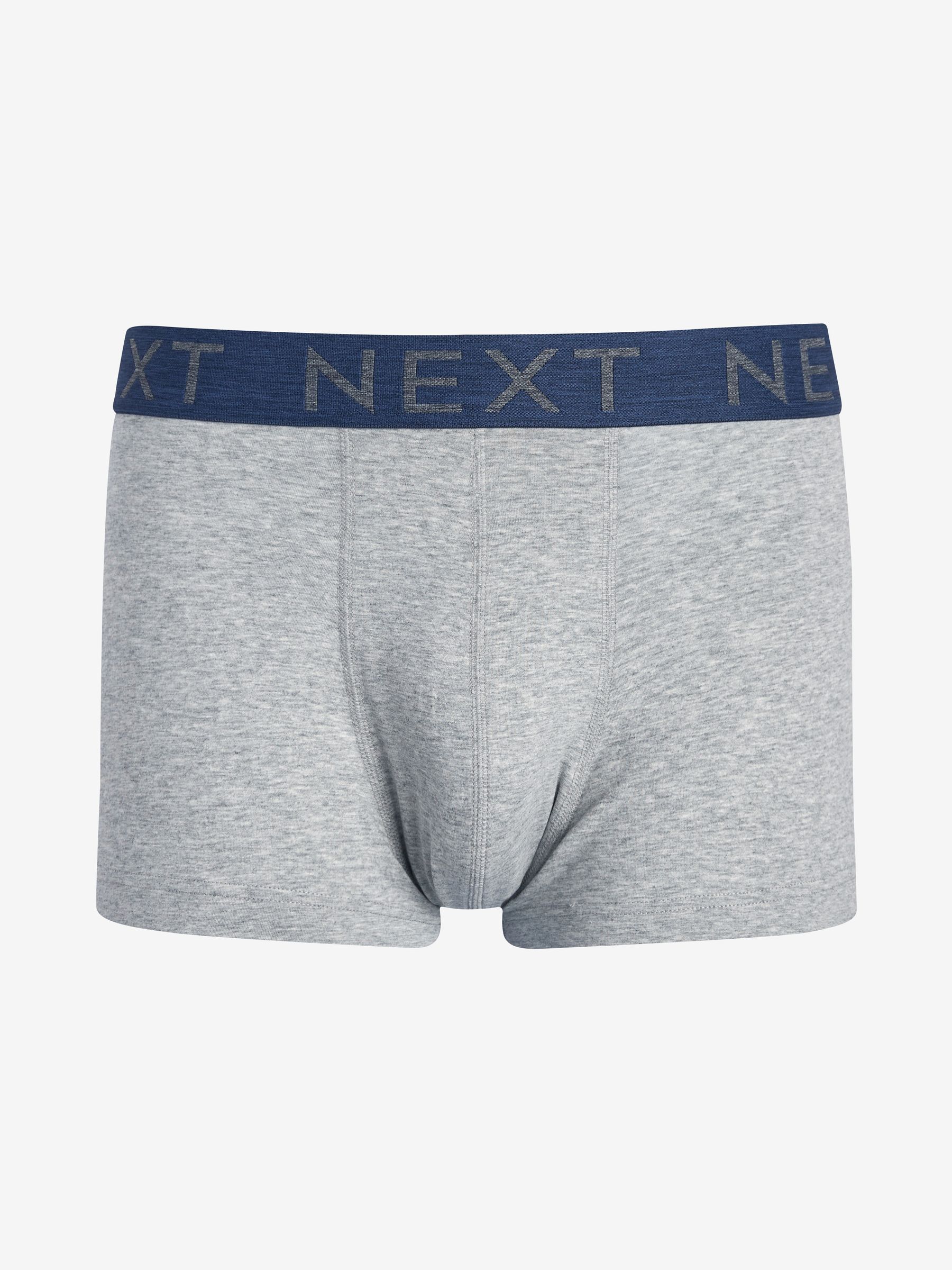 Buy Blue 10 pack Cotton Rich Blend Hipsters Boxers from Next Bahrain