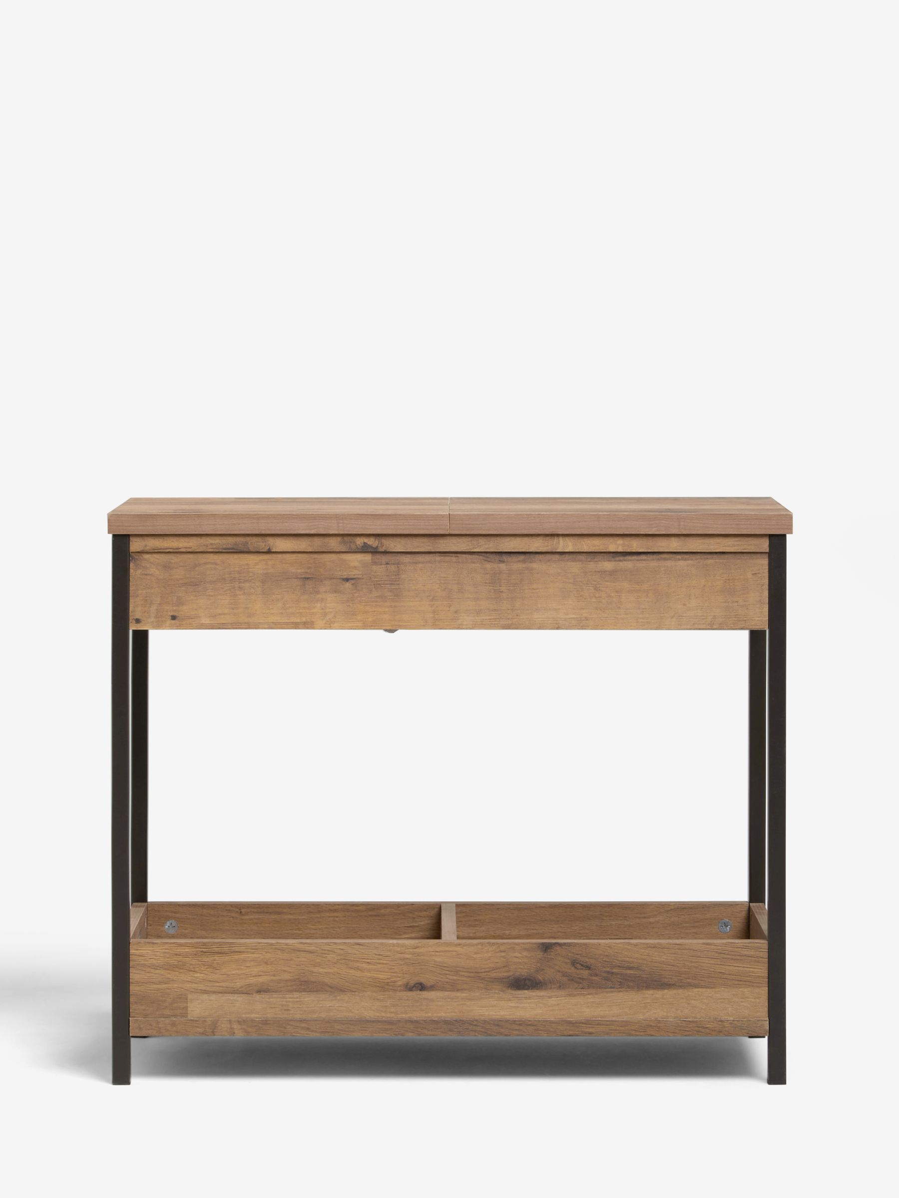 Buy Dark Bronx Oak Effect Side Table from the Next UK online shop