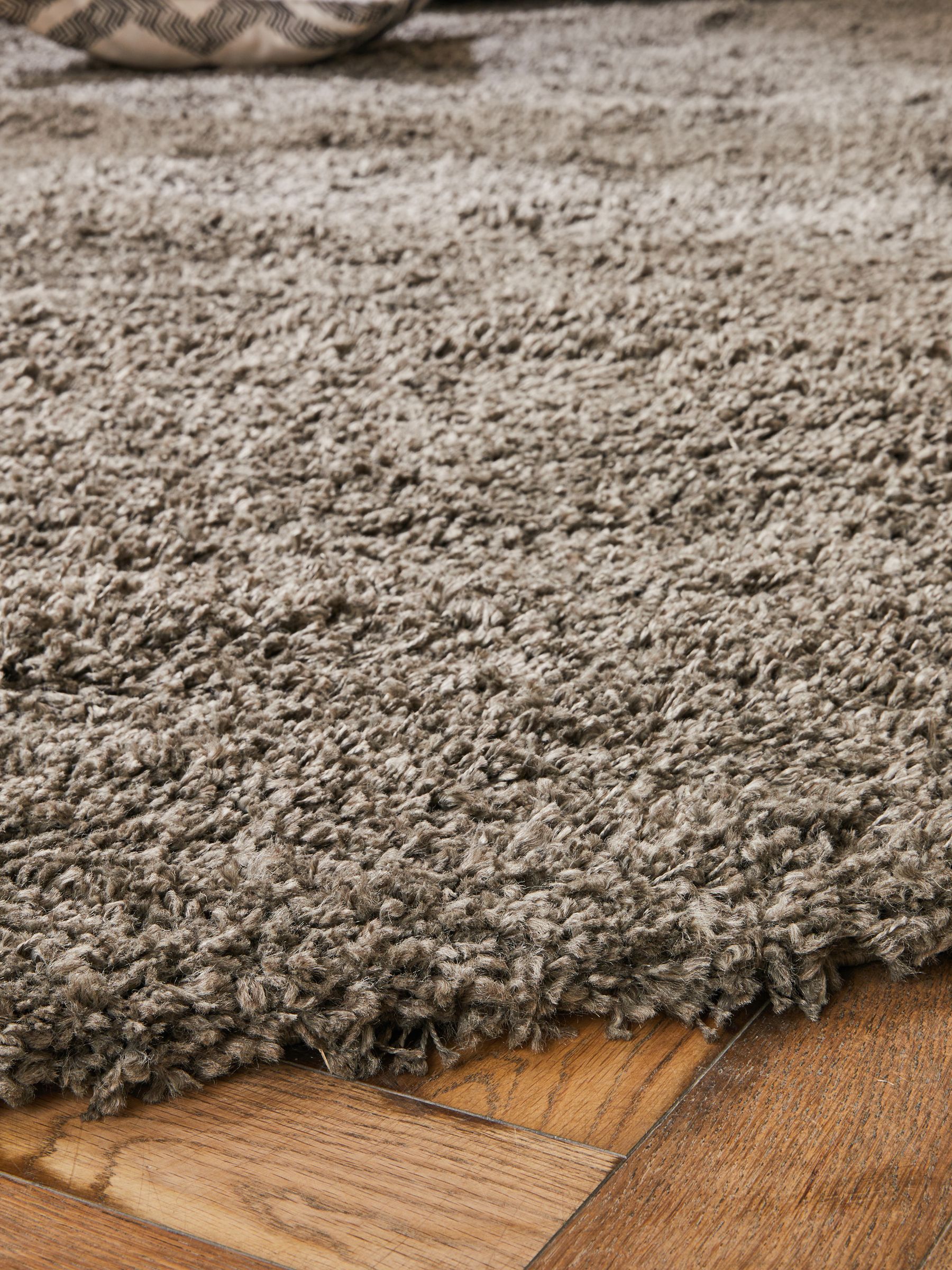 Buy Mink Brown Dark Natural Premium Cosy Shaggy Rug from the Next UK ...