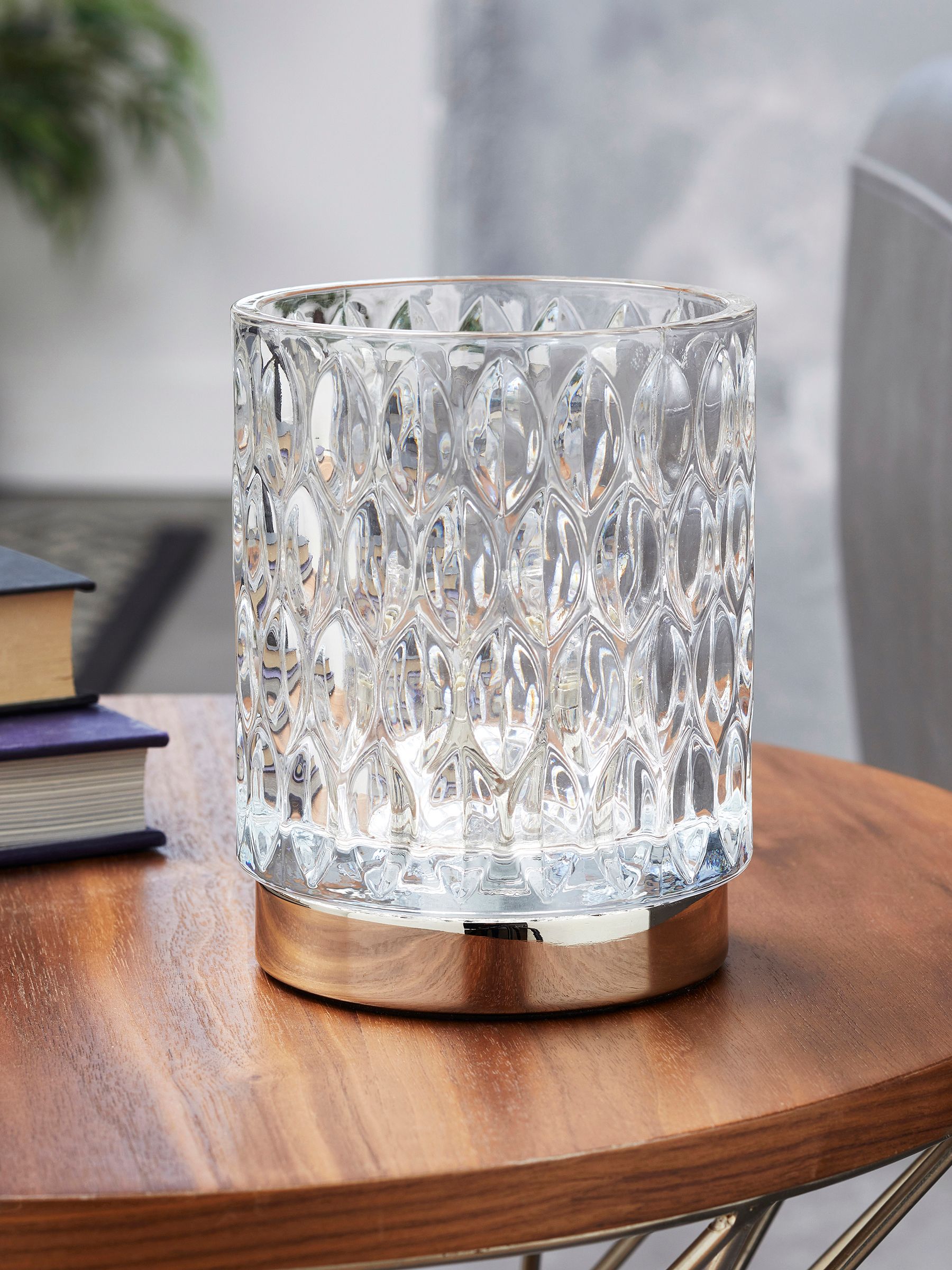 Buy Chrome Cleo Touch Table Lamp from the Next UK online shop