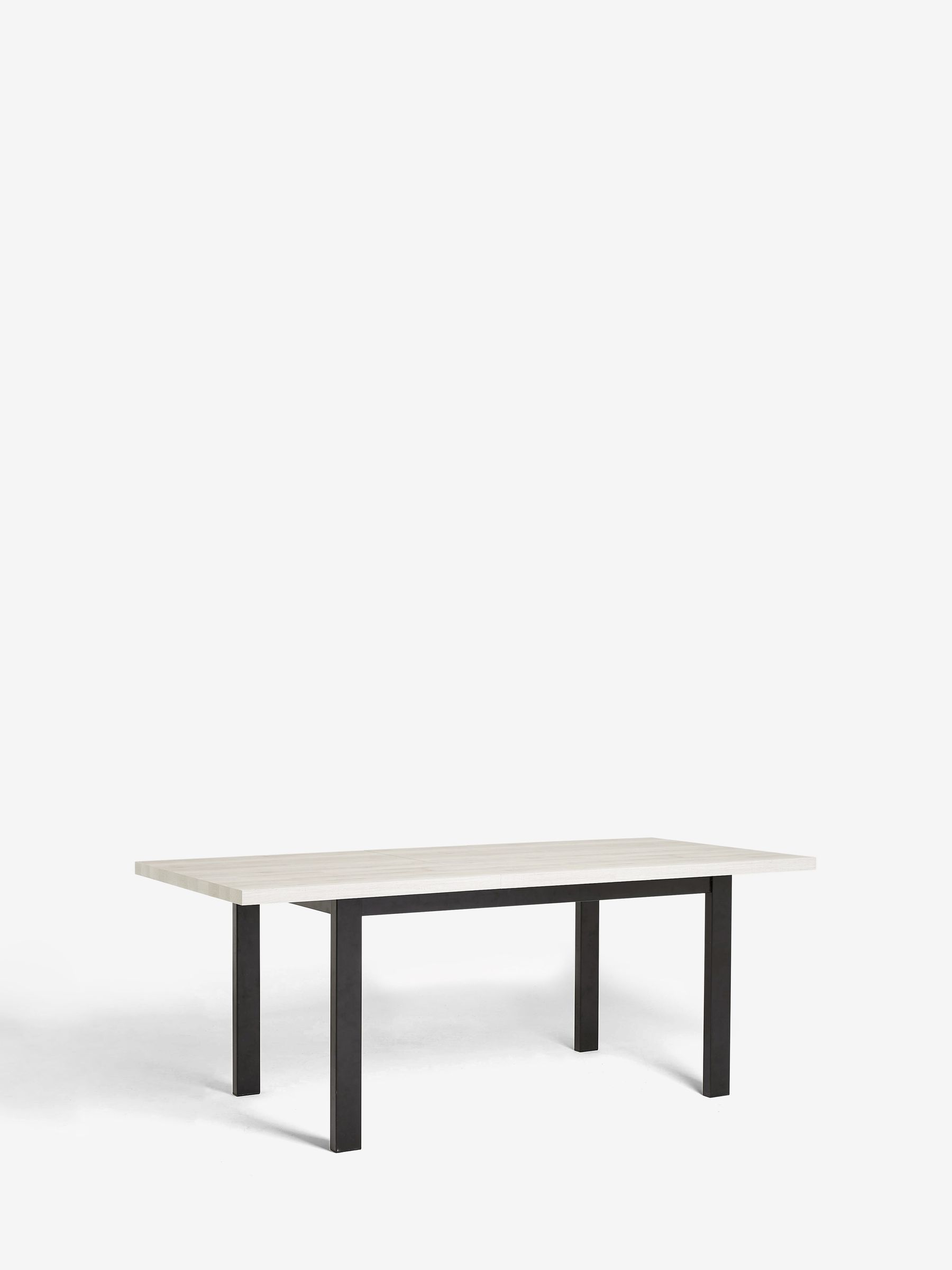 Buy Grey Bronx Oak Effect Rectangle 6 to 8 Seater Extending Dining ...