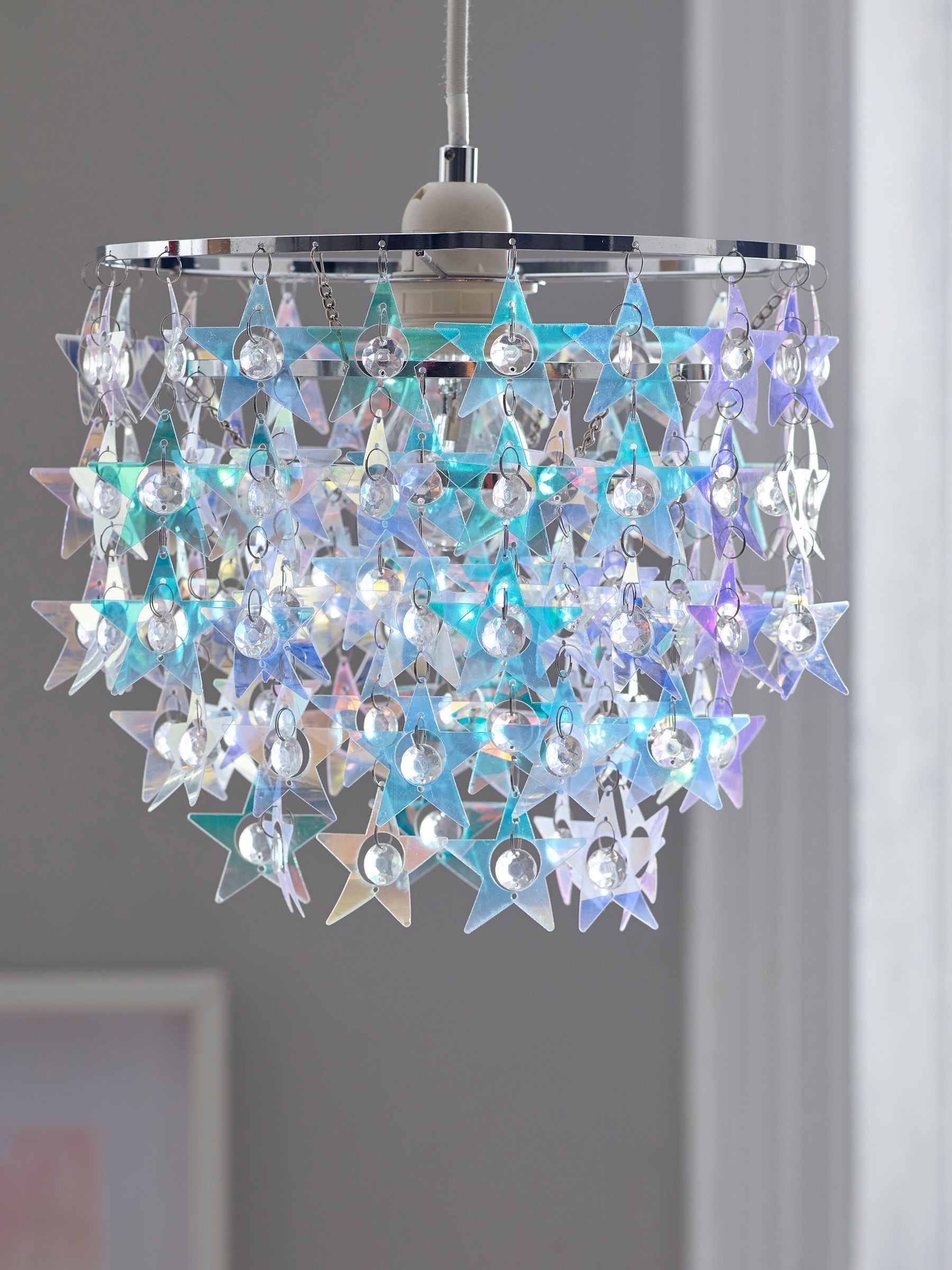 Buy Multi Iridescent Star Easy Fit Light shade from the Next UK online shop