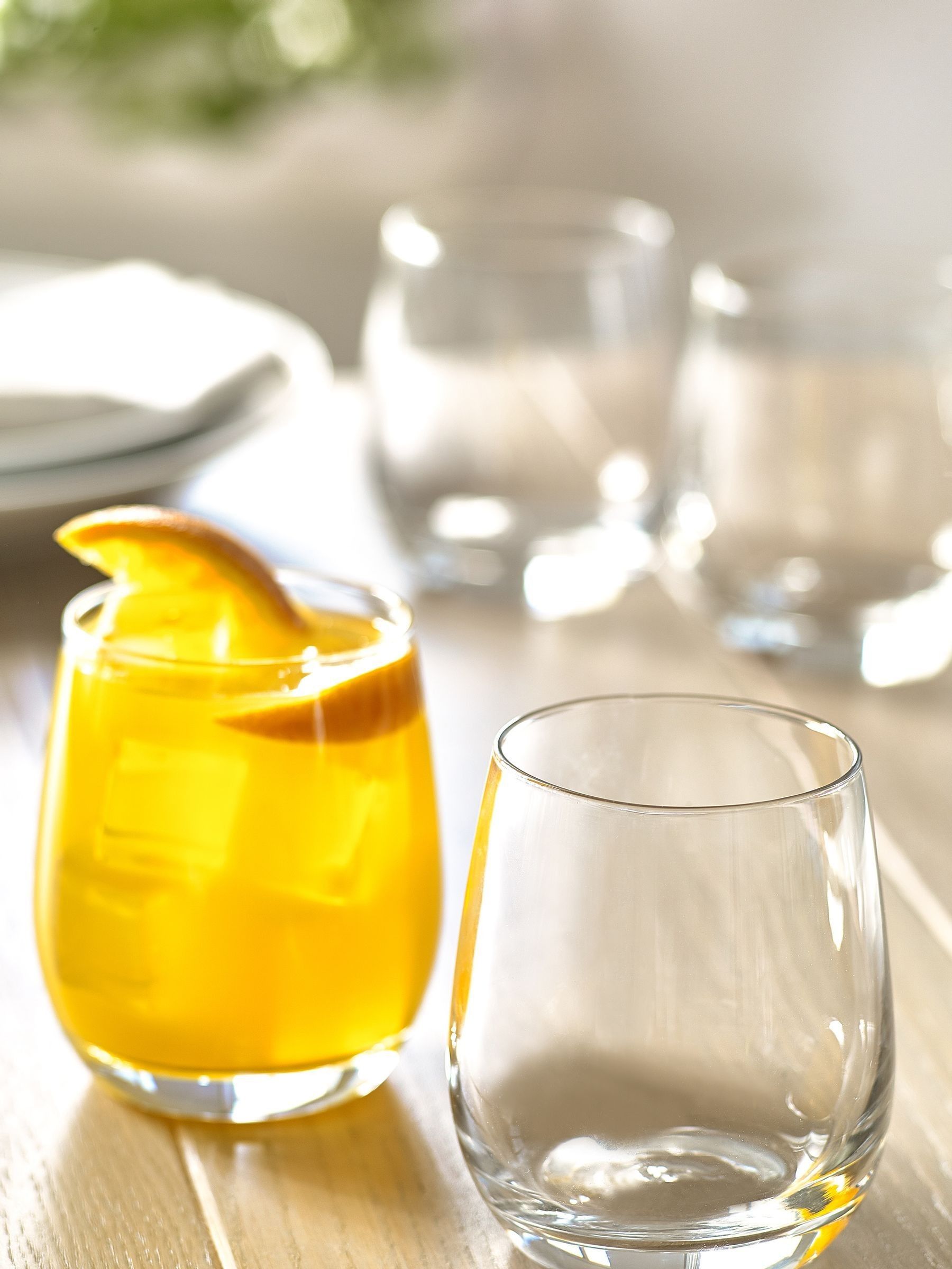 Buy Clear Nova Tumbler Glasses Short from the Next UK online shop