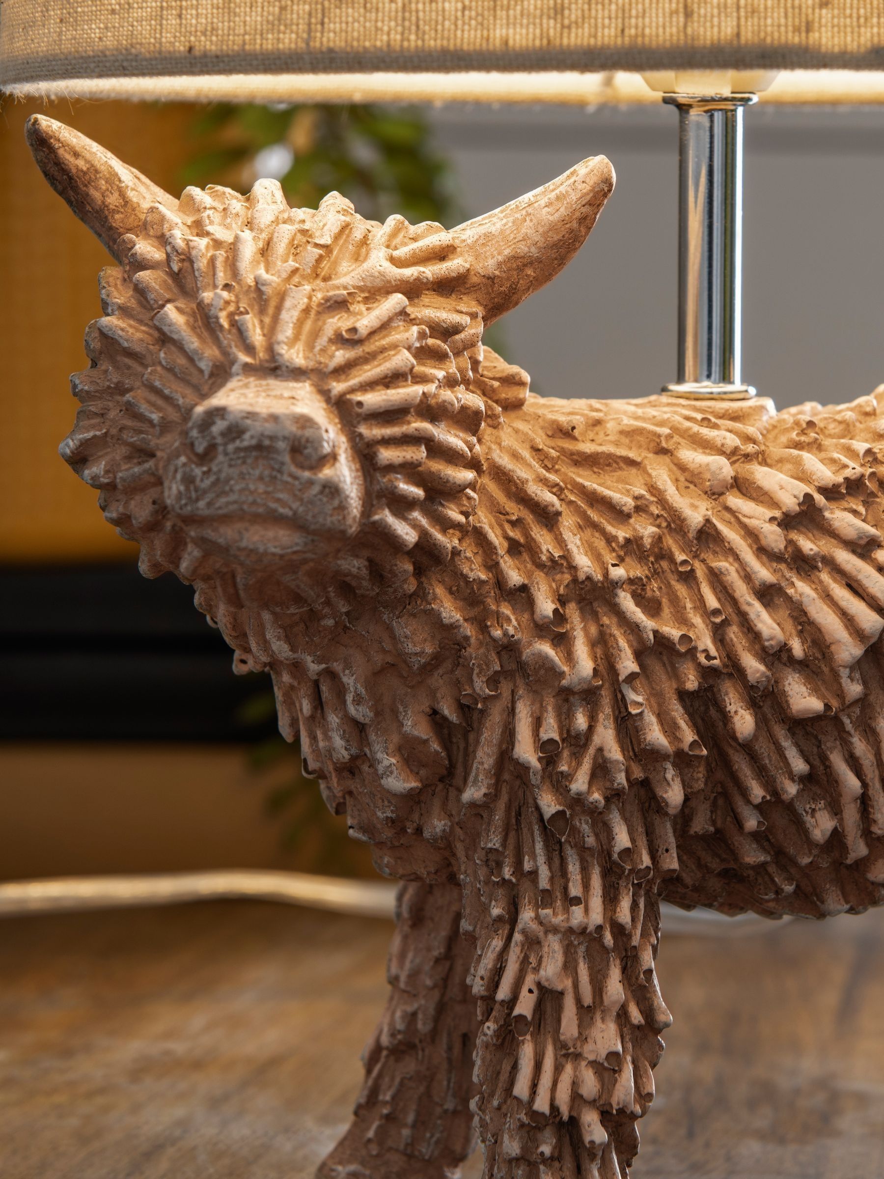 Buy Natural Hamish The Highland Cow Table Lamp from the Next UK online shop