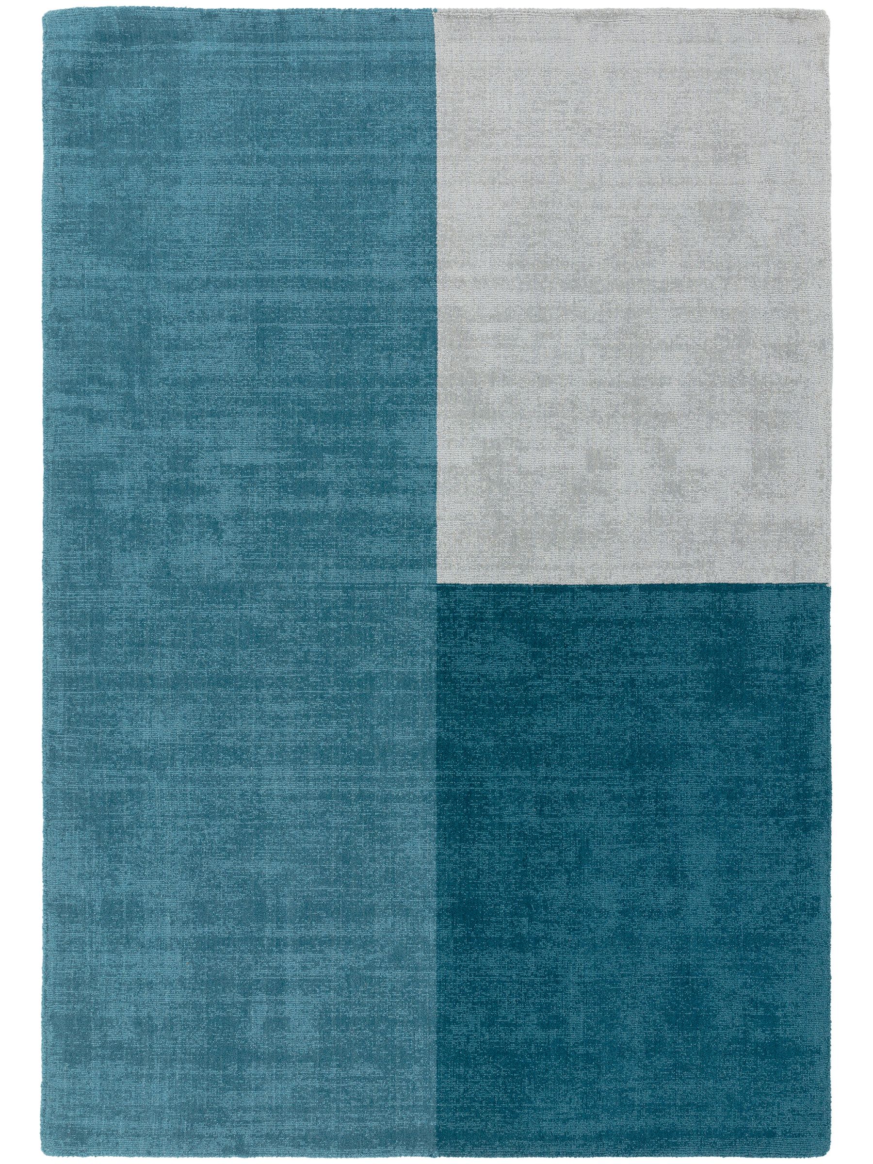 Buy Asiatic Rugs Teal Blue Blox Colourblock Rug from the Next UK online ...
