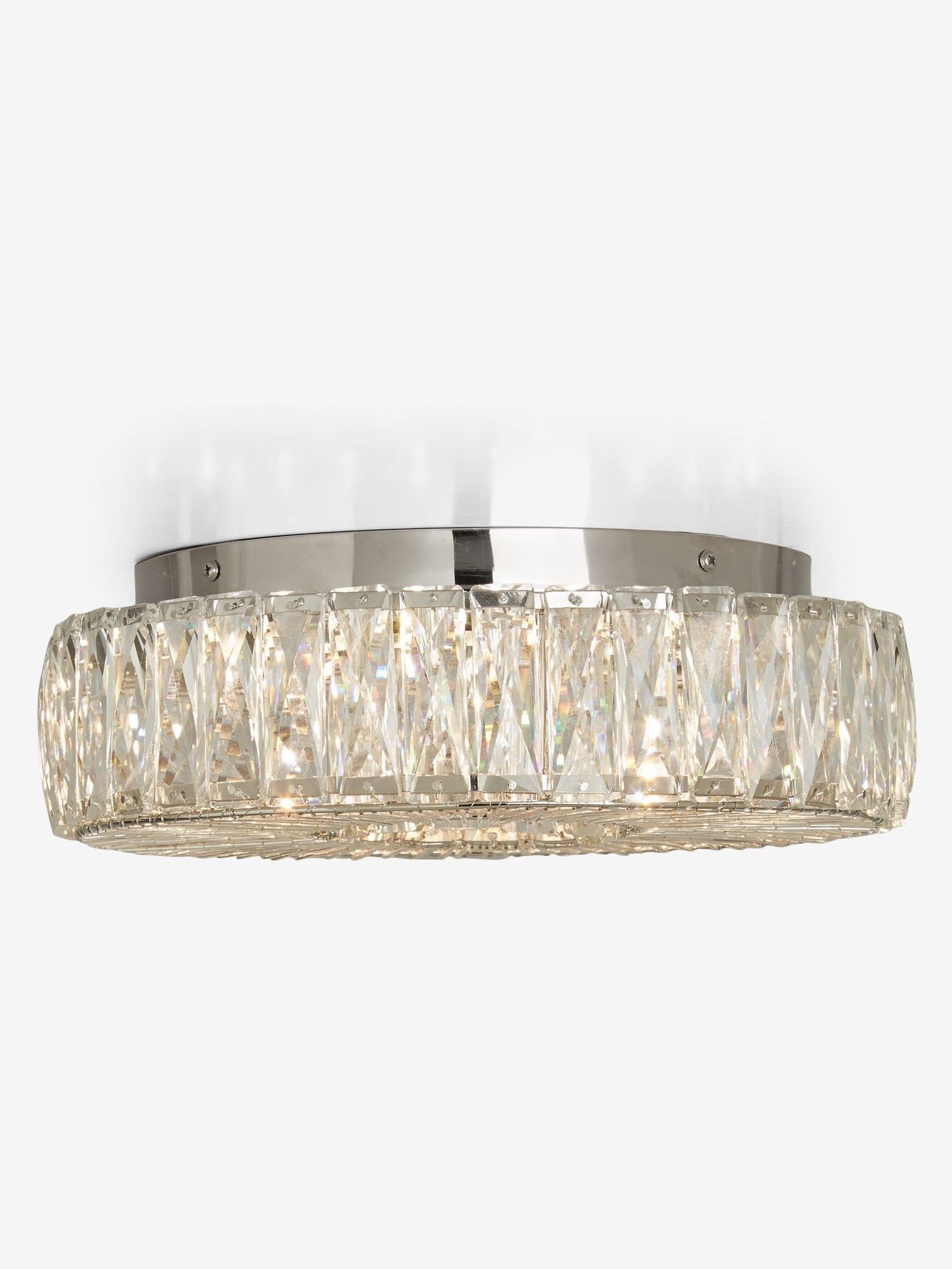 Buy Clear Aria Flush Fitting Ceiling Light from the Next UK online shop