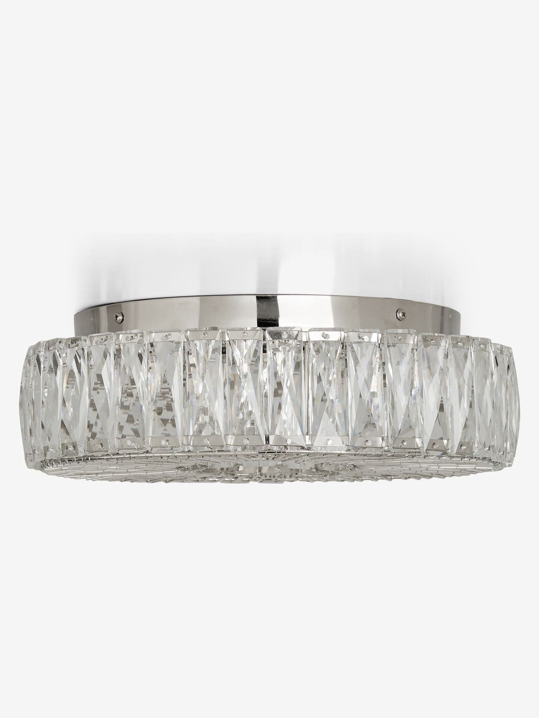 Buy Clear Aria Flush Fitting Ceiling Light from the Next UK online shop