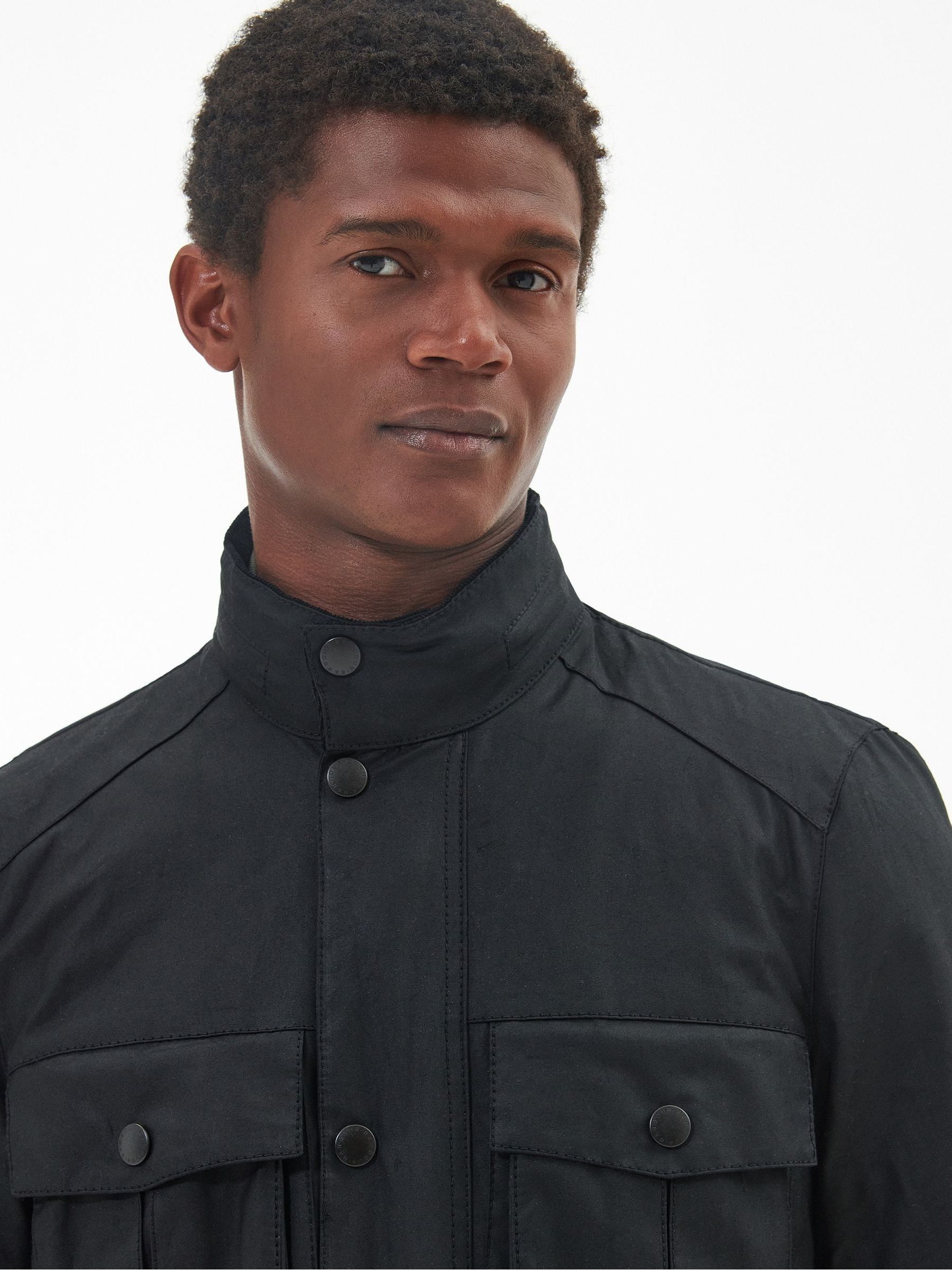 Buy Barbour® Black Corbridge Wax Jacket from the Next UK online shop