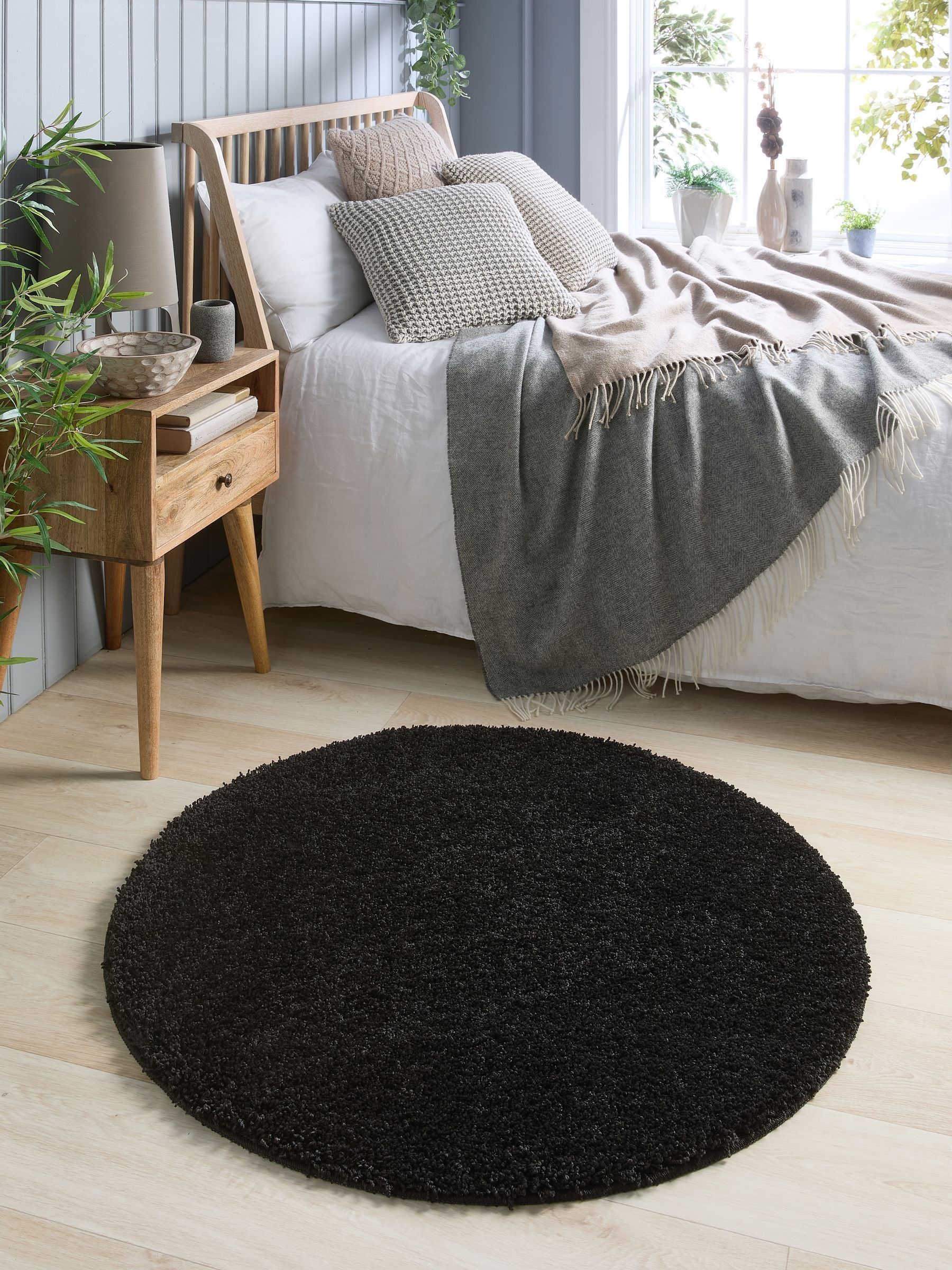 Buy My Rug Black Shaggy Rug from the Next UK online shop