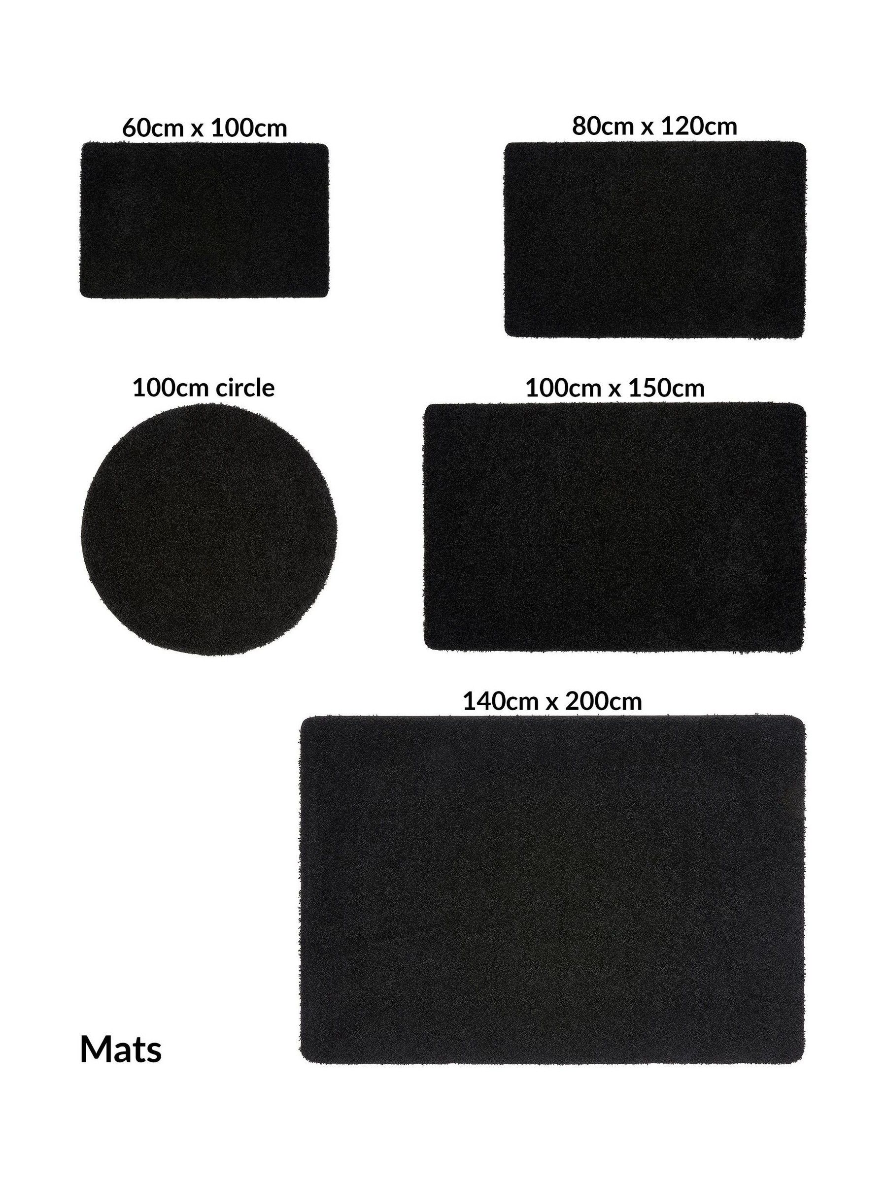Buy My Rug Black Shaggy Rug from the Next UK online shop