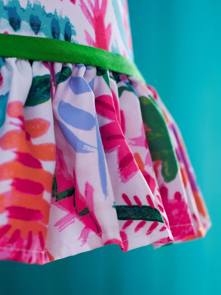 Buy Lucy Tiffney Pink Floral Ruffle Easyfit Lamp Shade from Next Ireland