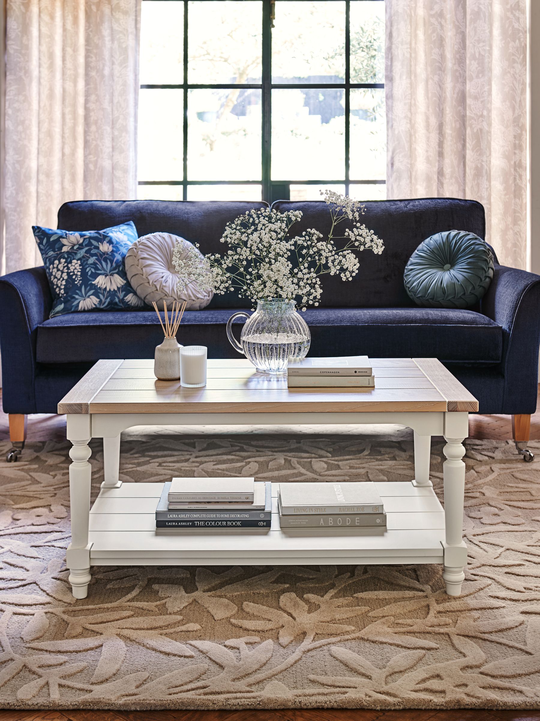 Buy Laura Ashley White Dorset Coffee Table from the Next UK online shop