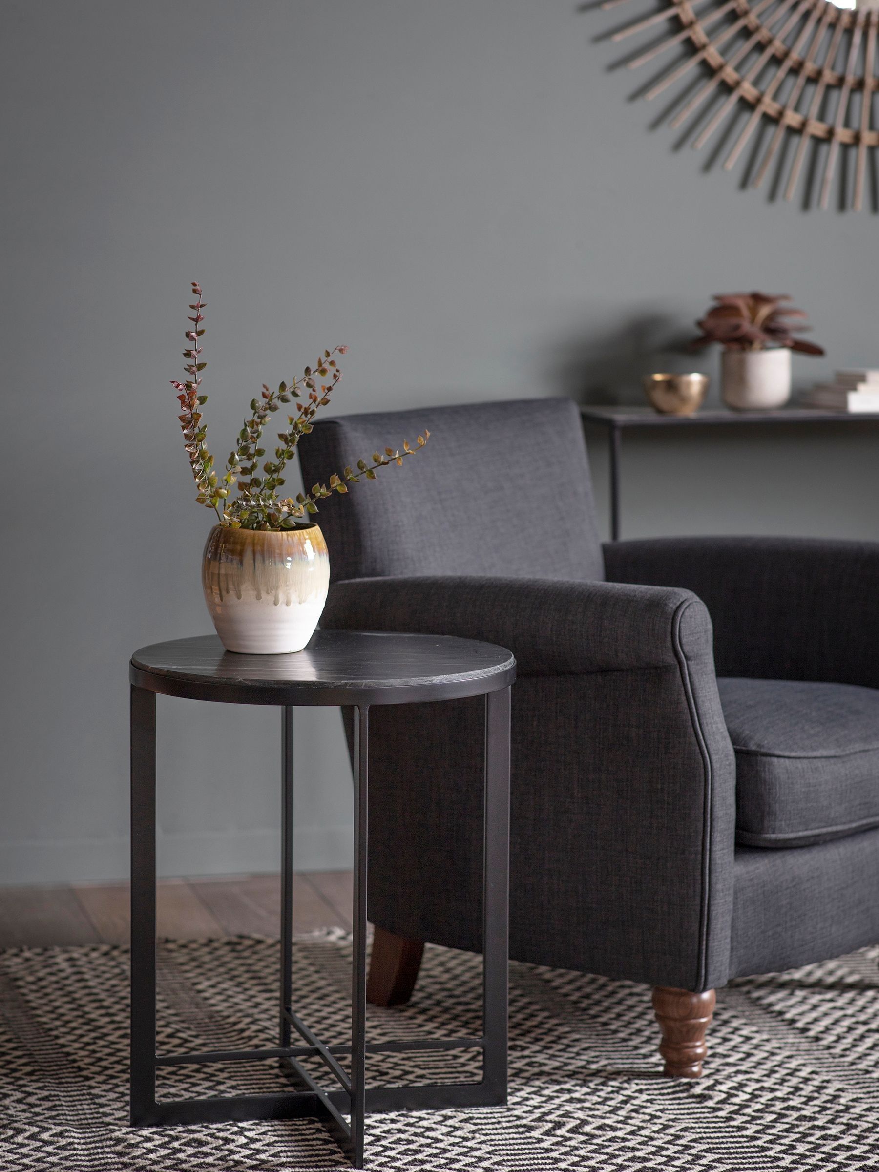 Buy Gallery Home Black Black Side Table from the Next UK online shop