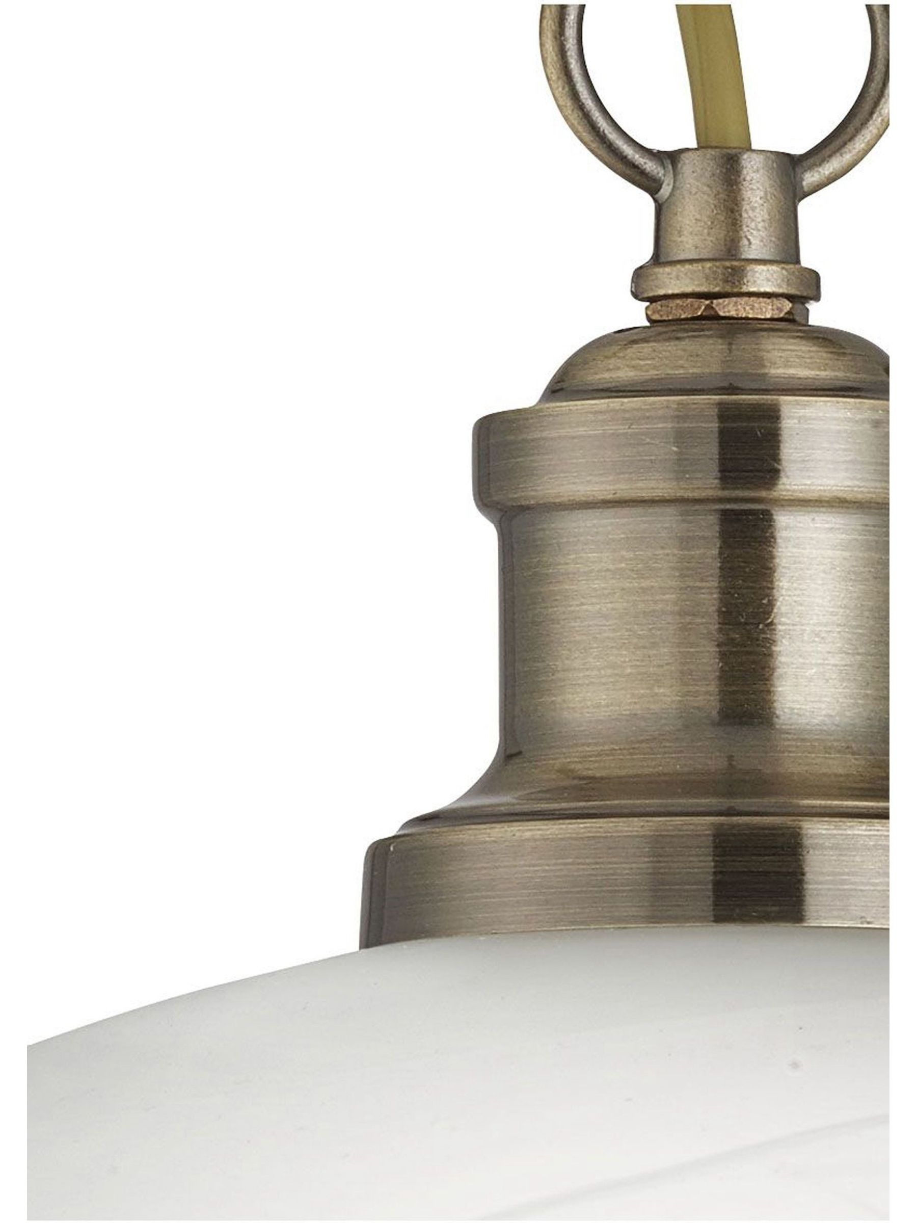 Buy Searchlight Brass Honeysuckle Antique Brass Pendant Ceiling Light ...