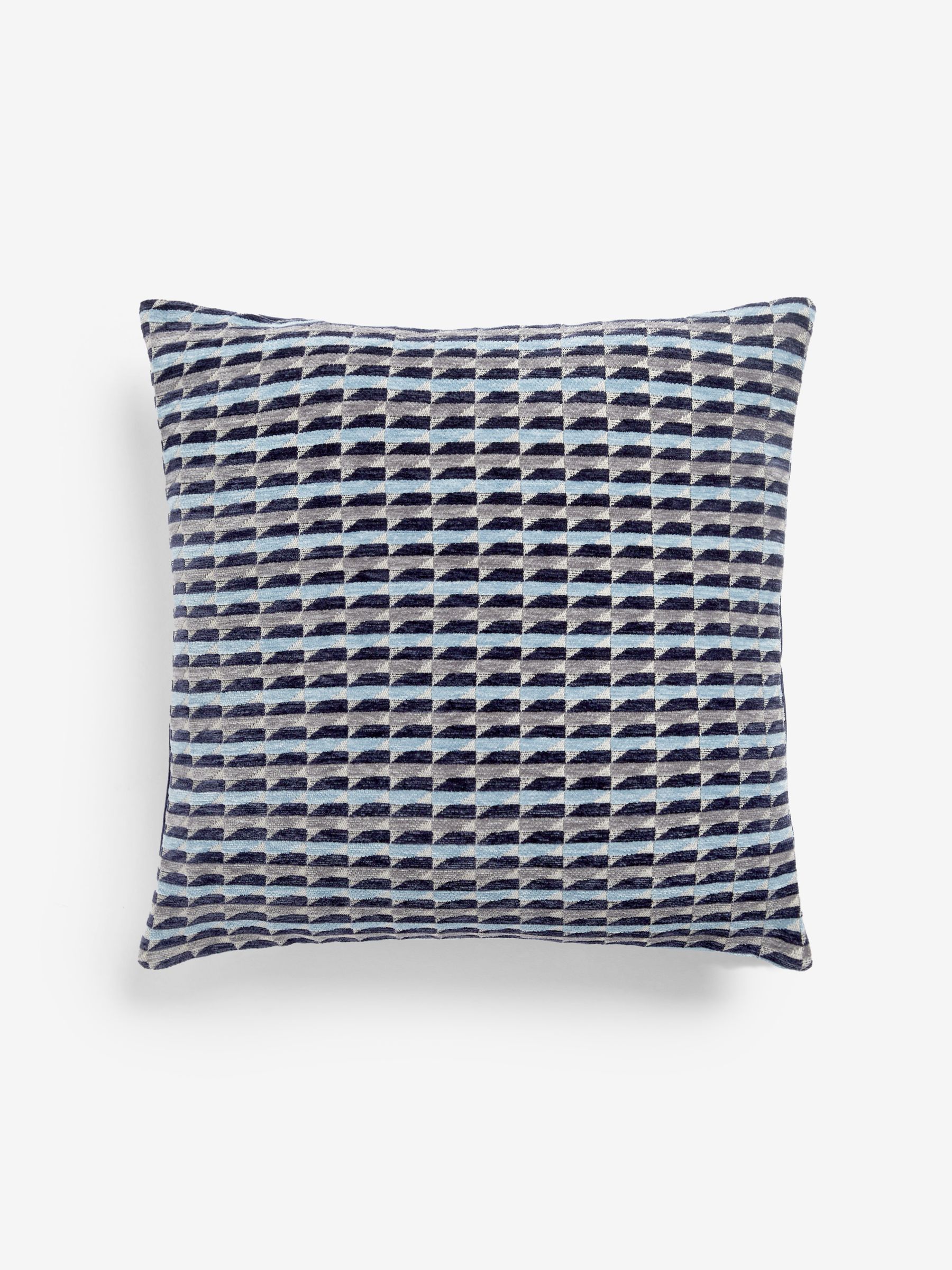 Buy Navy Blue Harvey Geometric 43 x 43cm Cushion from the Next UK ...