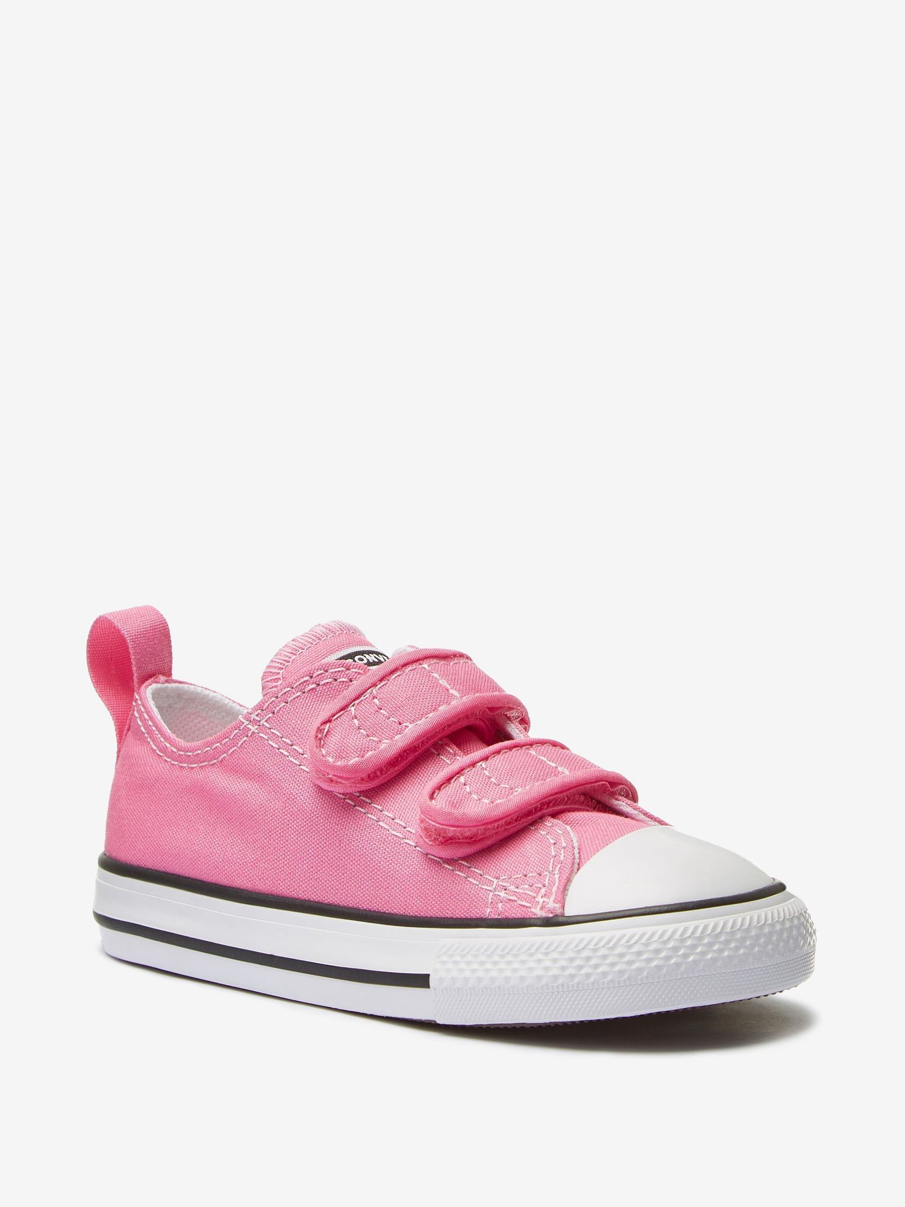 Buy Converse Pink Hook and Loop Chuck Taylor All Star Infant Trainers ...