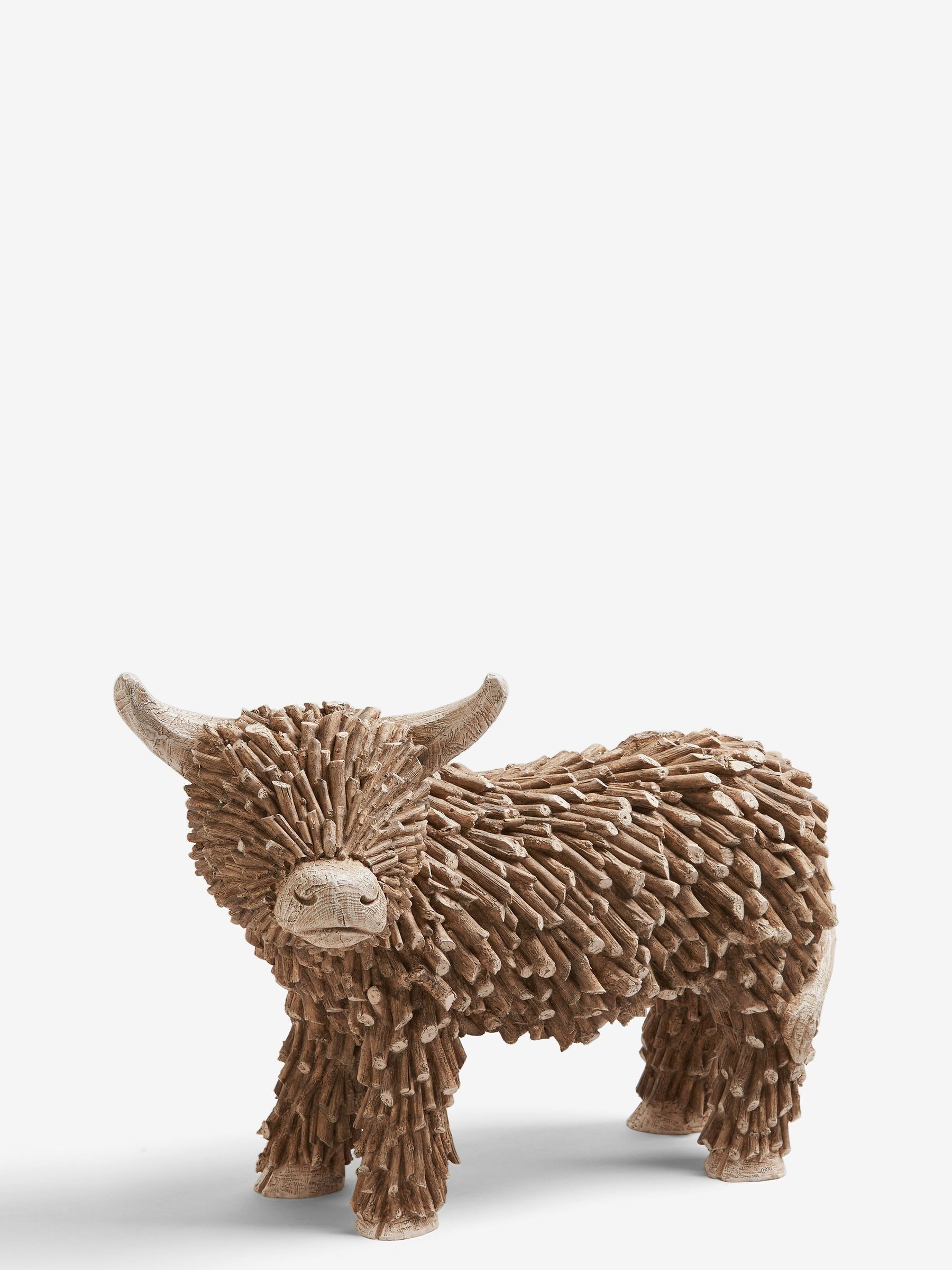 Buy Brown Hamish the Highland Extra Large Cow from the Next UK online shop