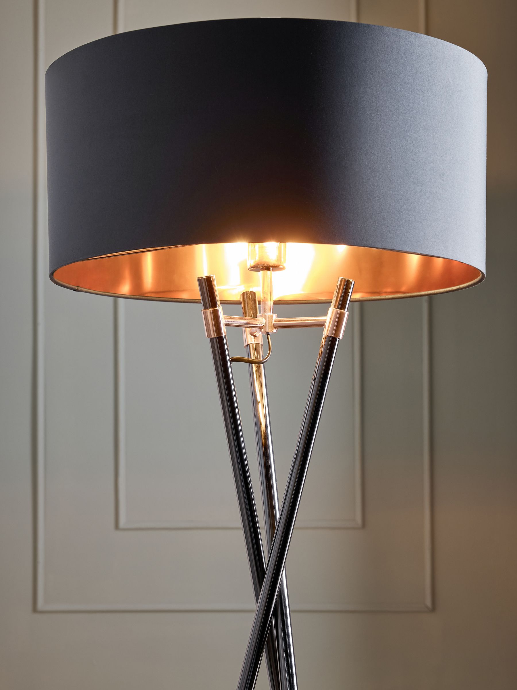 Buy Grey Rico Floor Lamp from the Next UK online shop
