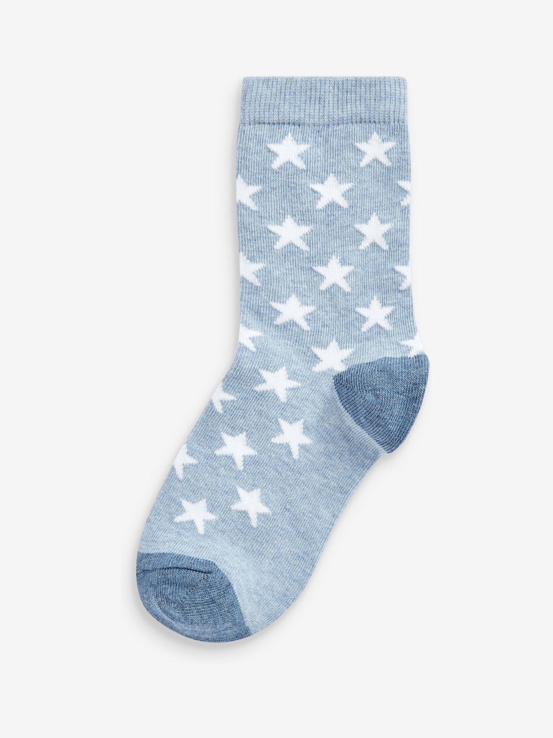 Buy Blue Stars - Cotton Rich Socks 7 Pack from Next Poland