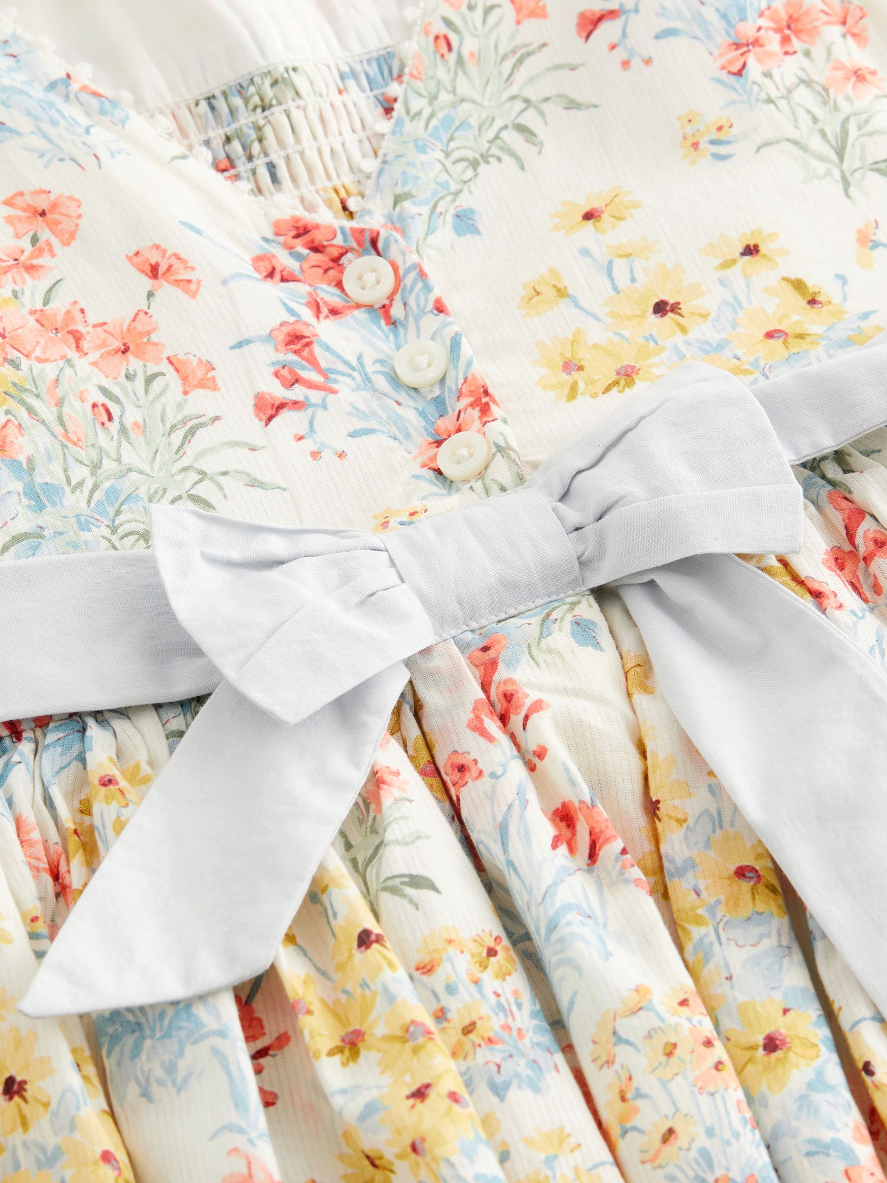 Buy Laura Ashley Ivory Megan Bow Detail Prom Dress from the Next UK ...