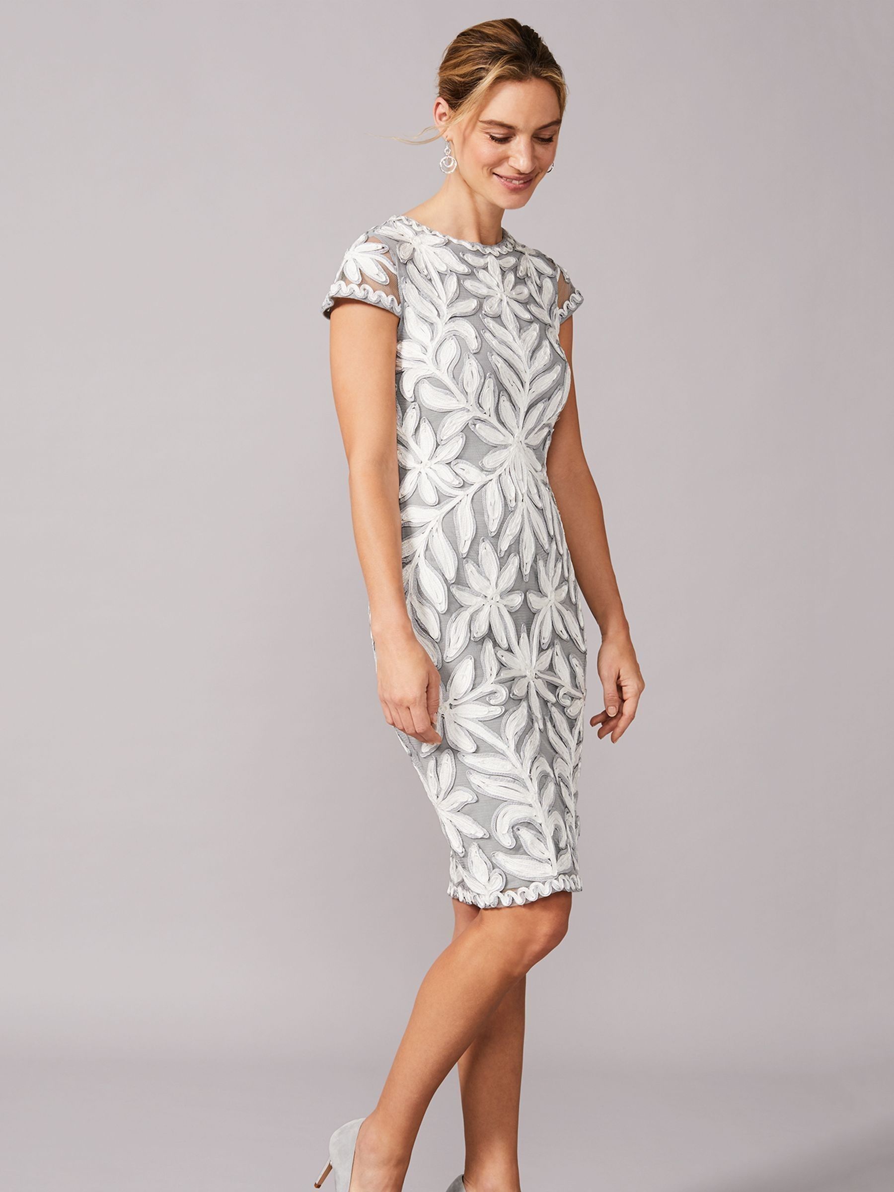 Buy Phase Eight Blue Isobel Tapework Dress from the Next UK online shop