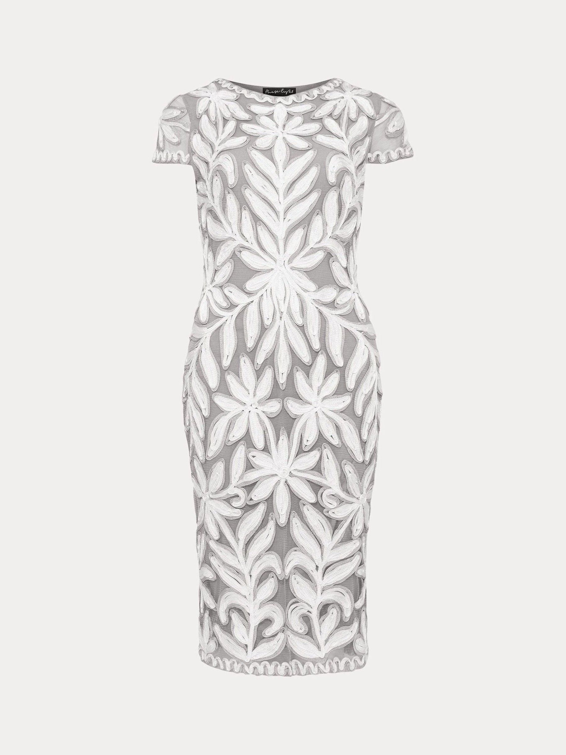 Buy Phase Eight Blue Isobel Tapework Dress from the Next UK online shop