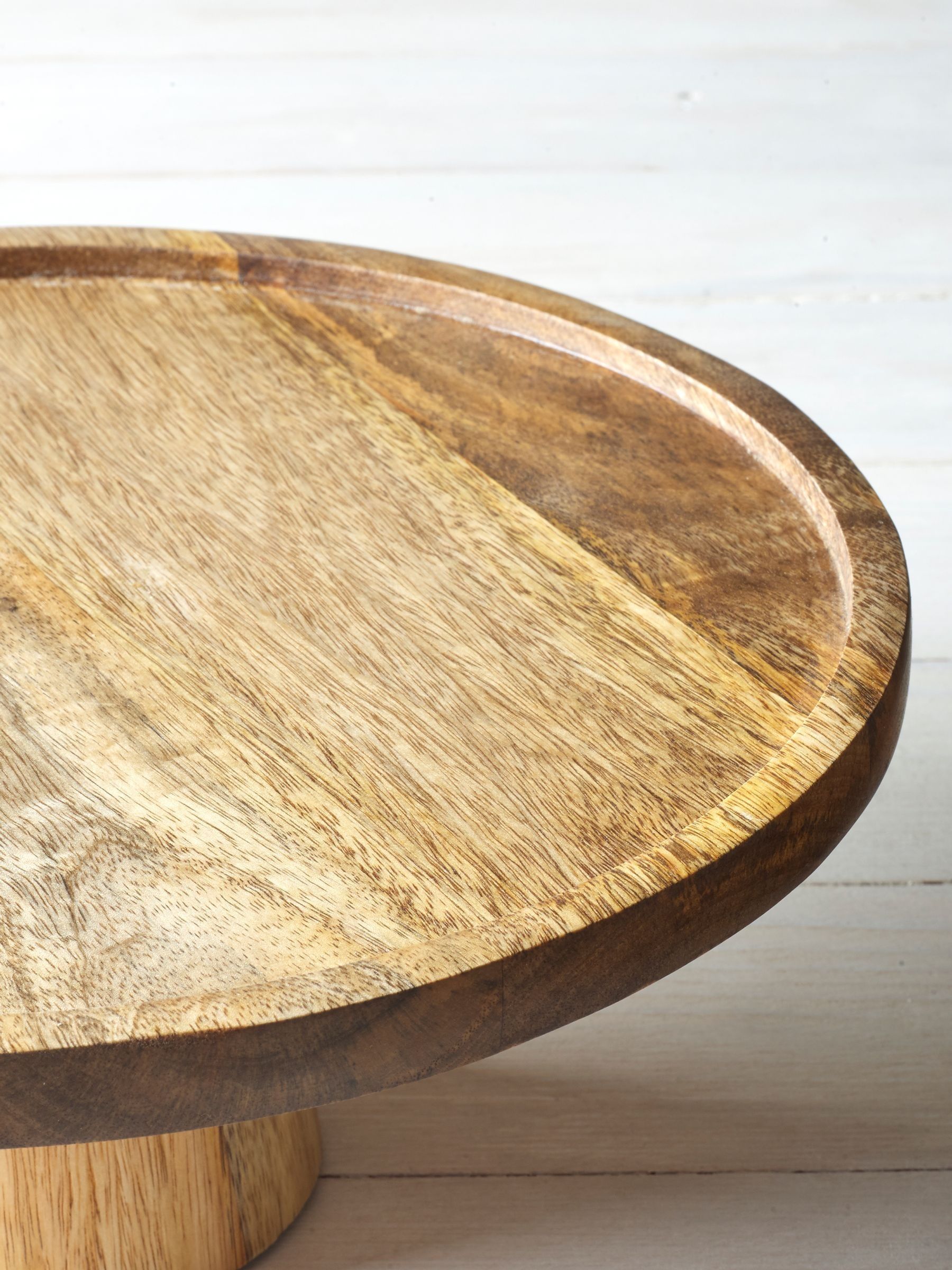 Buy Natural Mango Wood Cake Stand from the Next UK online shop