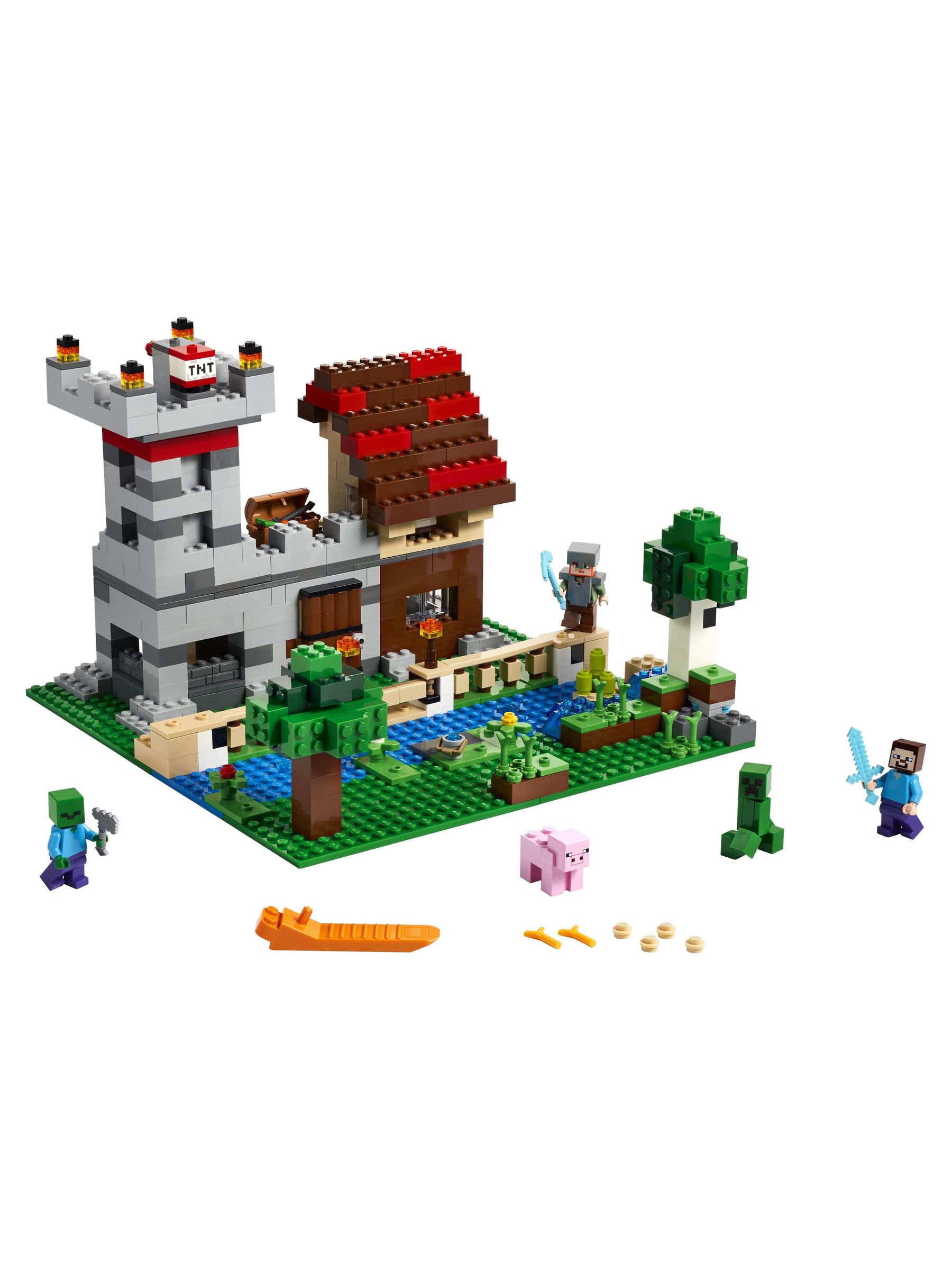 Buy LEGO Minecraft The Crafting Box 3.0 Fortress Farm Set 21161 from the Next UK online shop