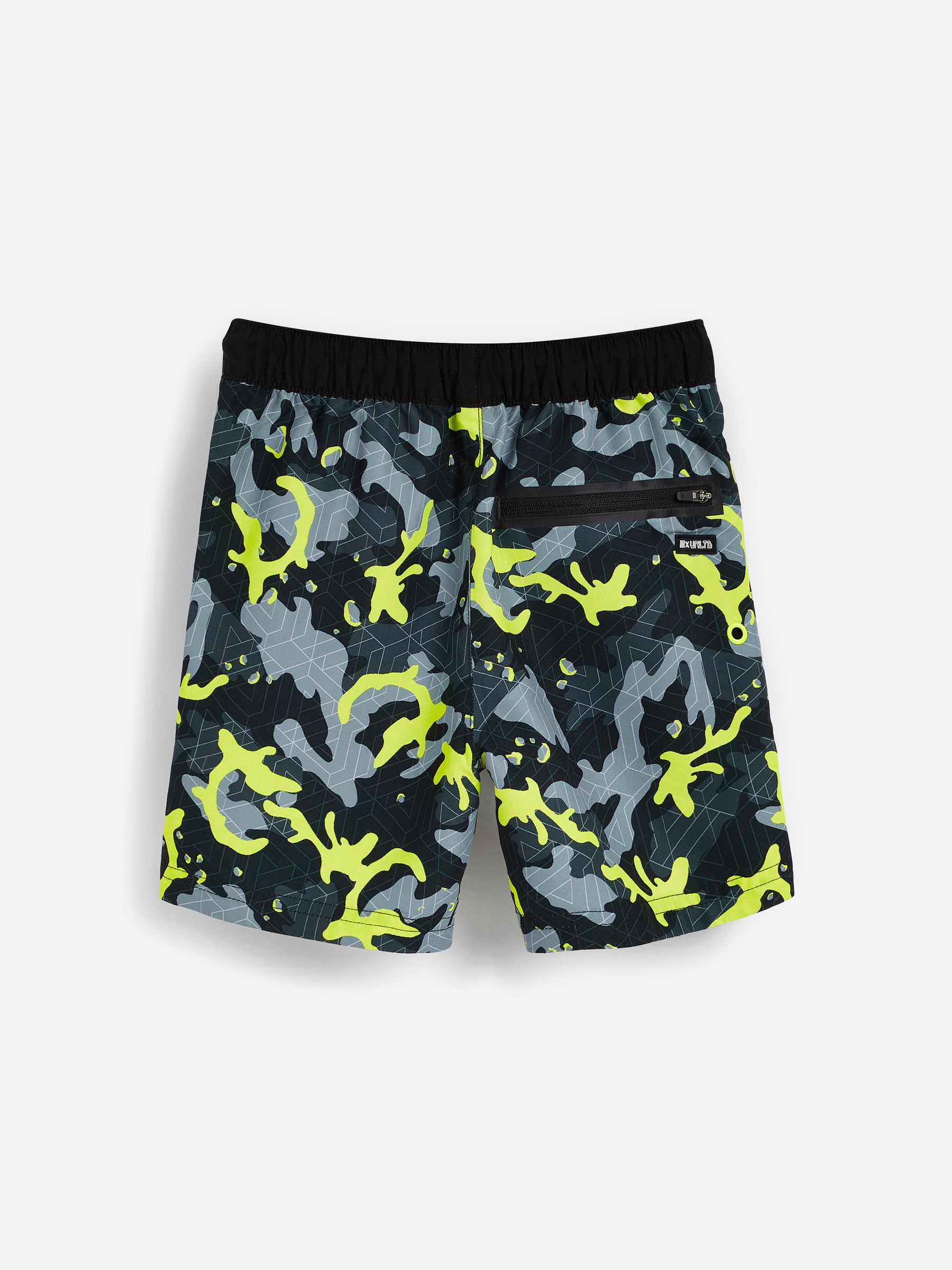 Buy Black Fluro Camo Swim Shorts (3-16yrs) from Next Ireland