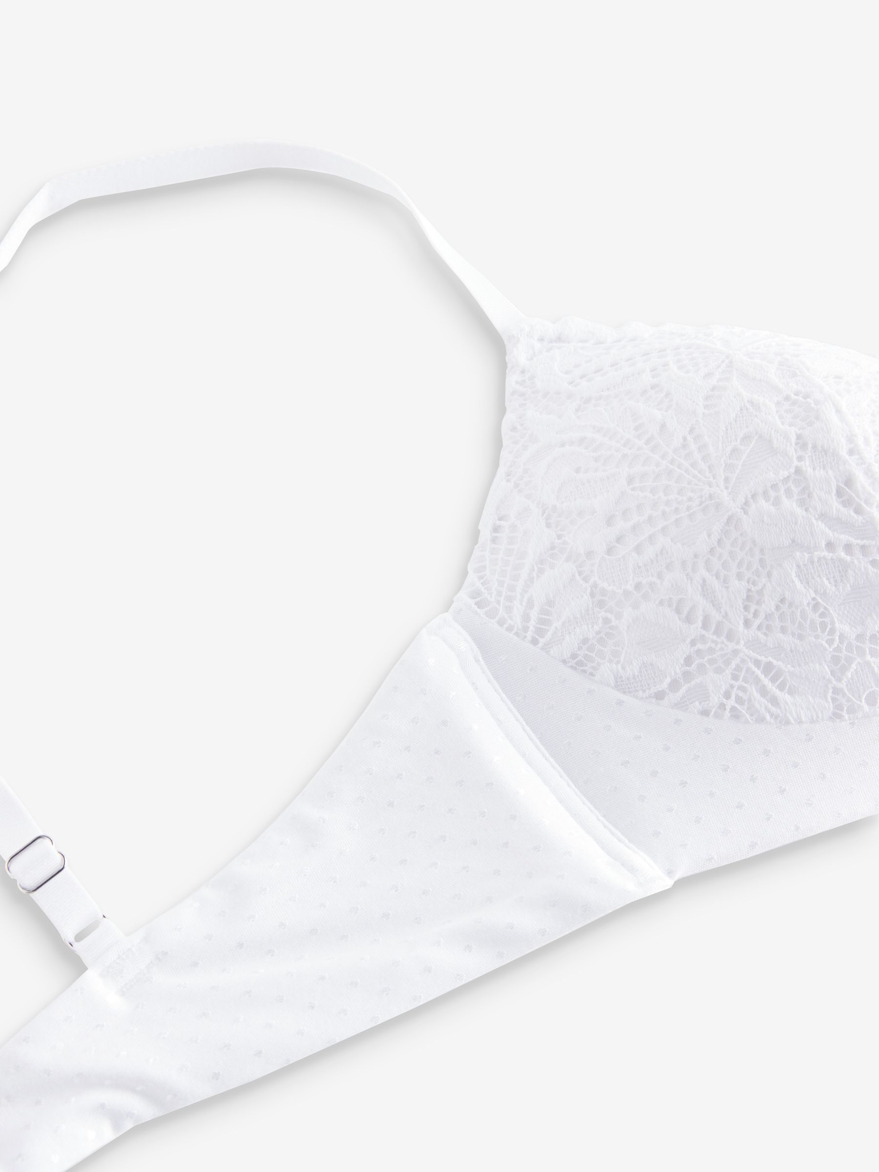 Buy White Padded Non Wire Lace Ultimate Comfort Bra from the Next UK ...