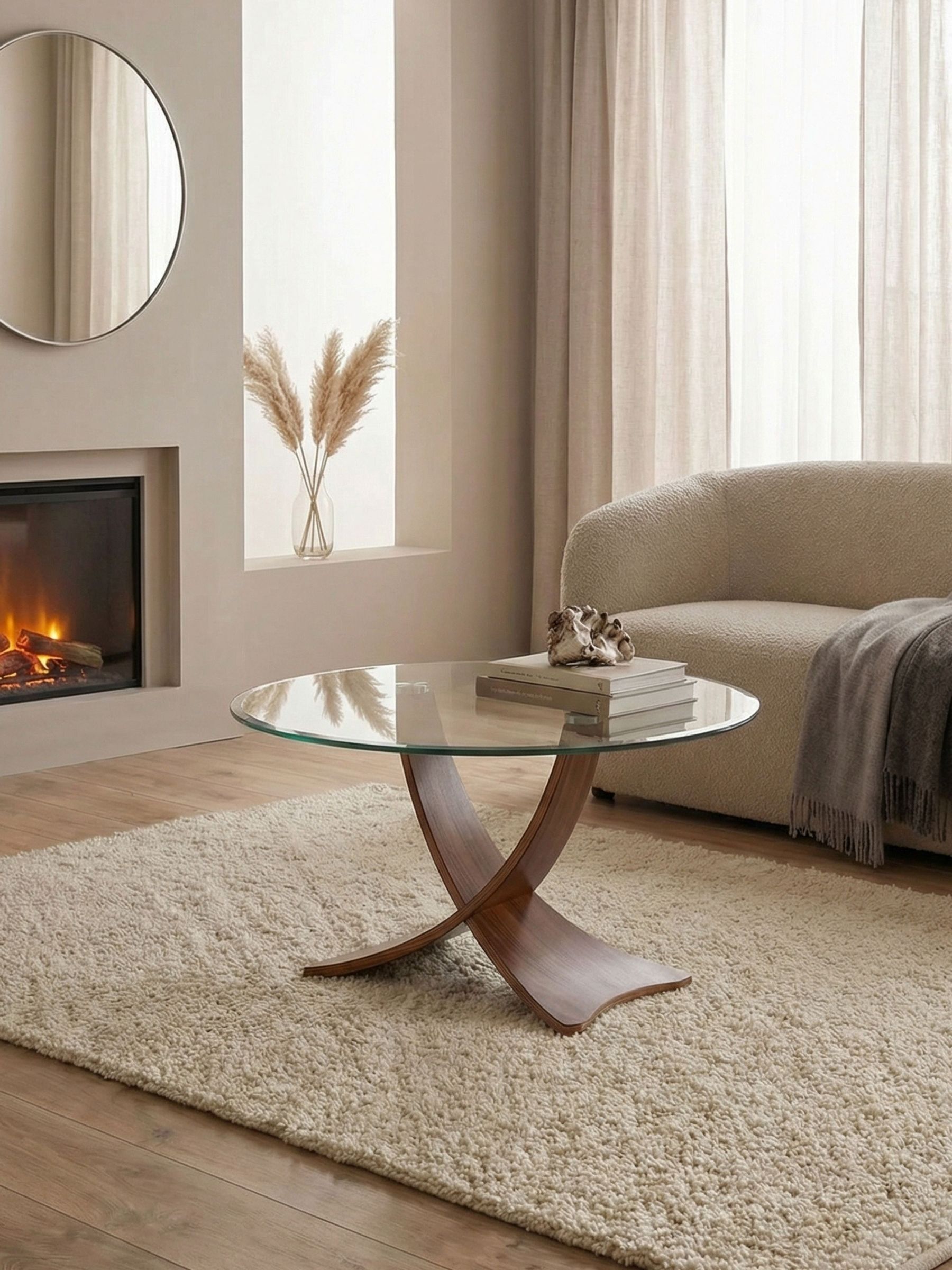 Buy Jual Walnut Siena Round Coffee Table from the Next UK online shop