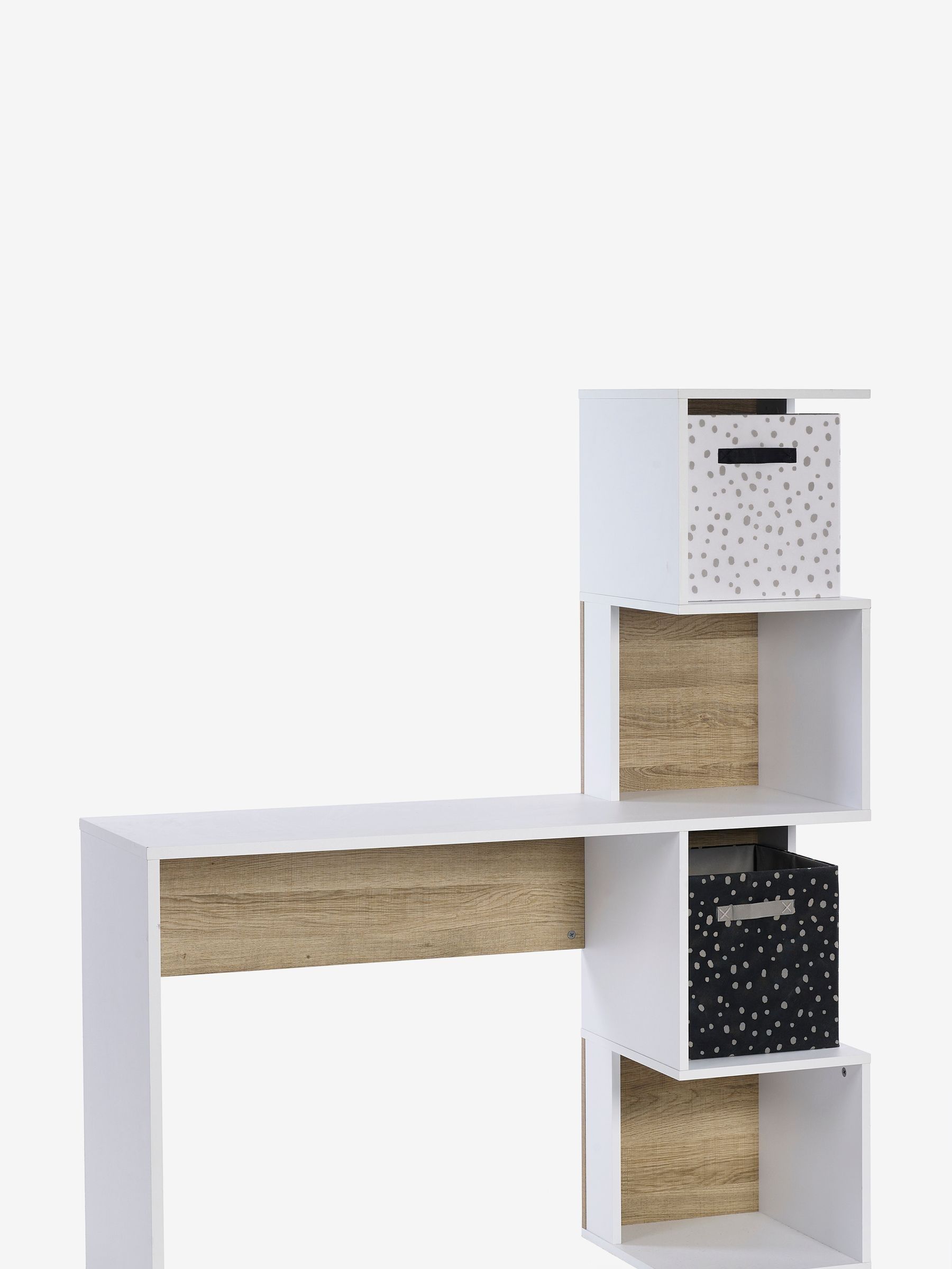 Buy White Wood Effect Parker Kids Storage Ladder Desk from the Next UK online shop