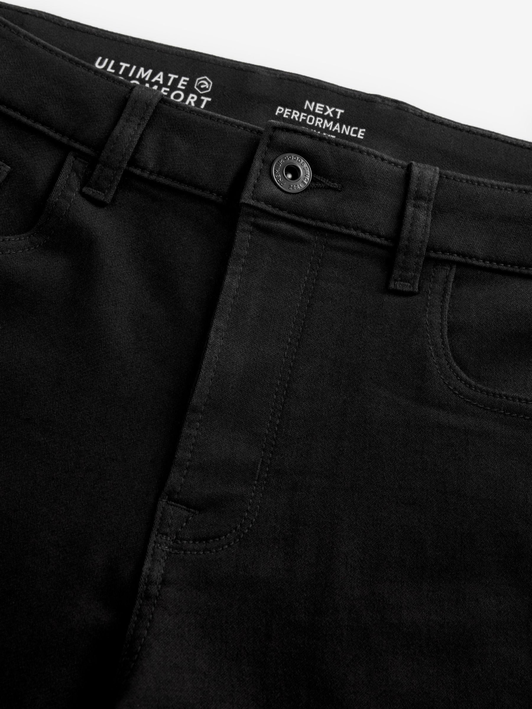 Buy Black Slim Fit Comfort Stretch Jeans from the Next UK online shop