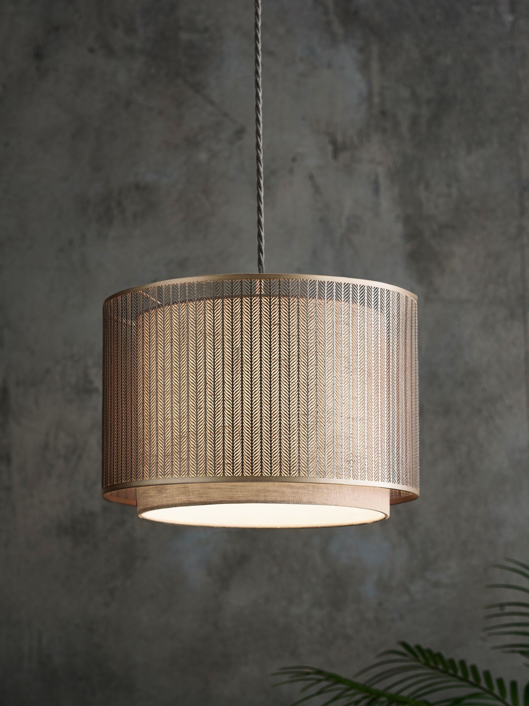 Buy Gold Jada Easy Fit Lamp Shade from the Next UK online shop