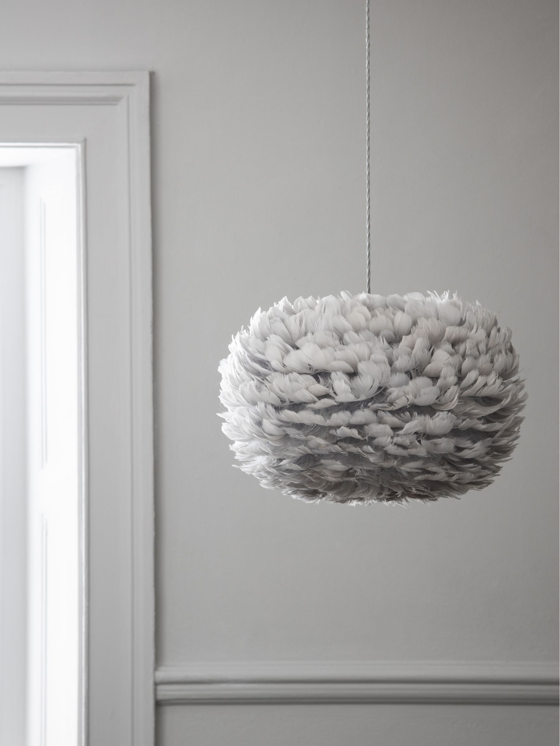 Buy Lipsy Grey Feather Ceiling Light Shade from the Next UK online shop