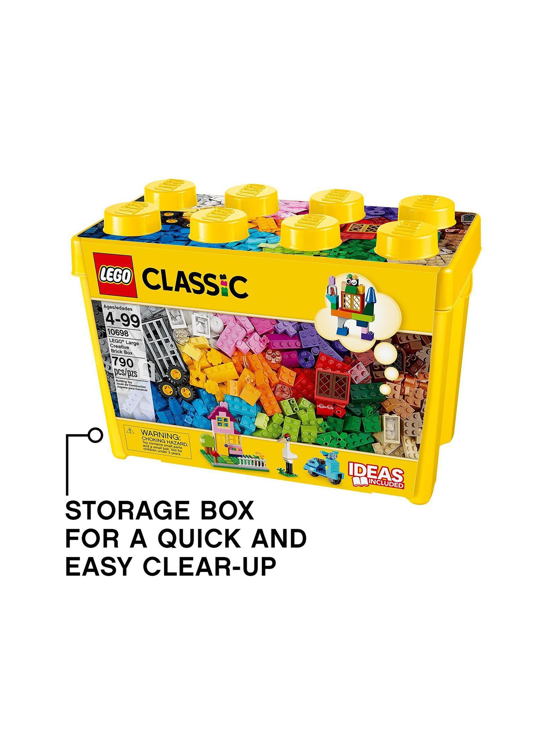 Buy LEGO Classic Large Creative Brick Storage Box Set 10698 from the Next UK online shop