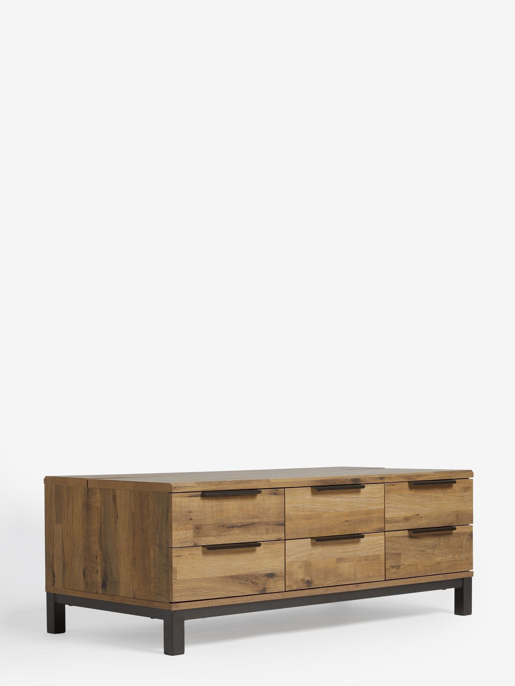 Buy Dark Bronx Large Coffee Table With Drawers from the Next UK online shop