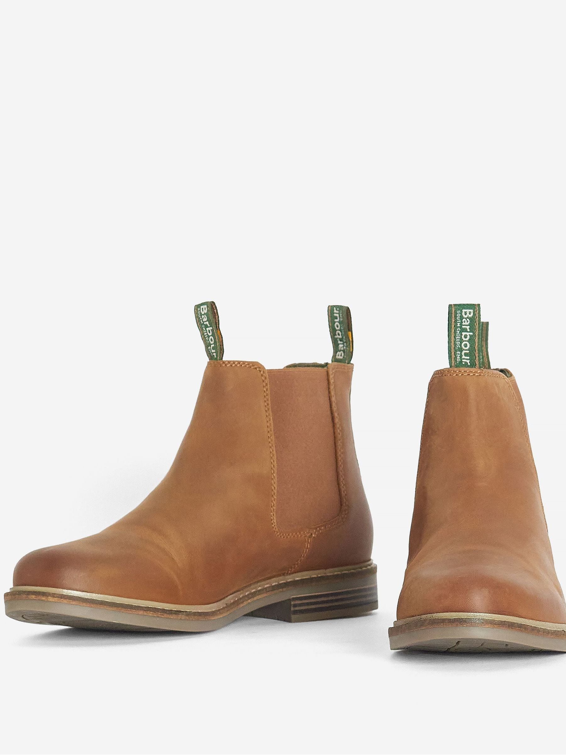 Buy Barbour Dark Tan Farsley Chelsea Boots from Next Germany