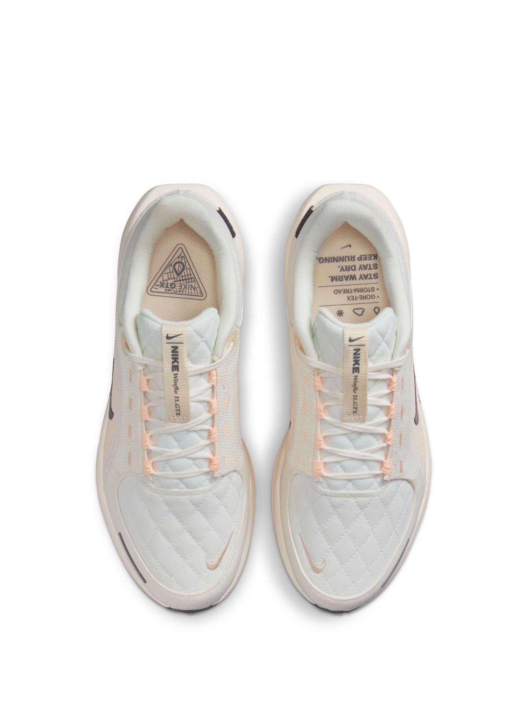 Buy Nike Nude Winflo 11 GORETEX Weatherized Road Running Trainers from ...