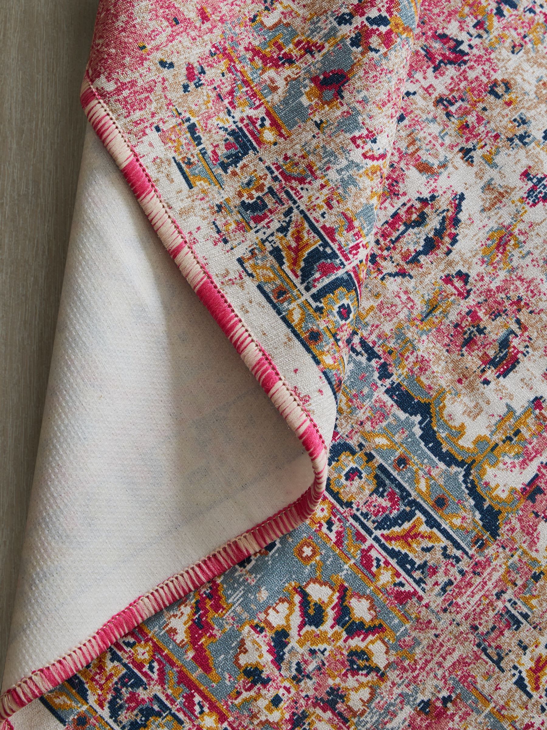 Buy Pink Emporium Oriental Washable Rug from the Next UK online shop