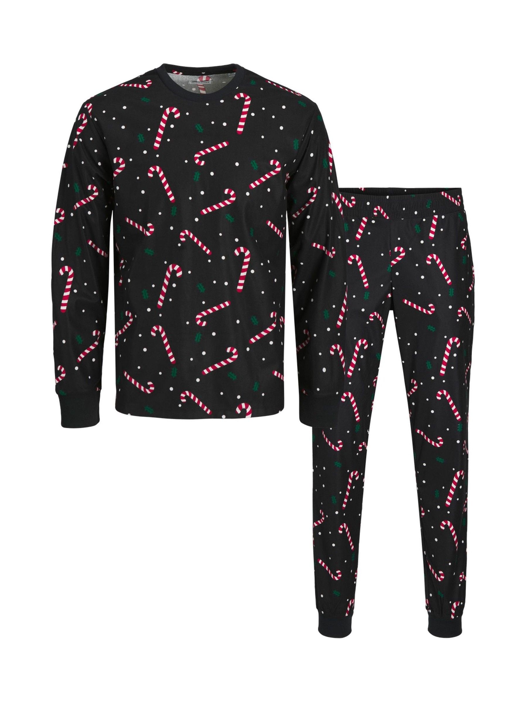 Buy Black - JJXX Christmas Lounge Pyjama Set from Next China