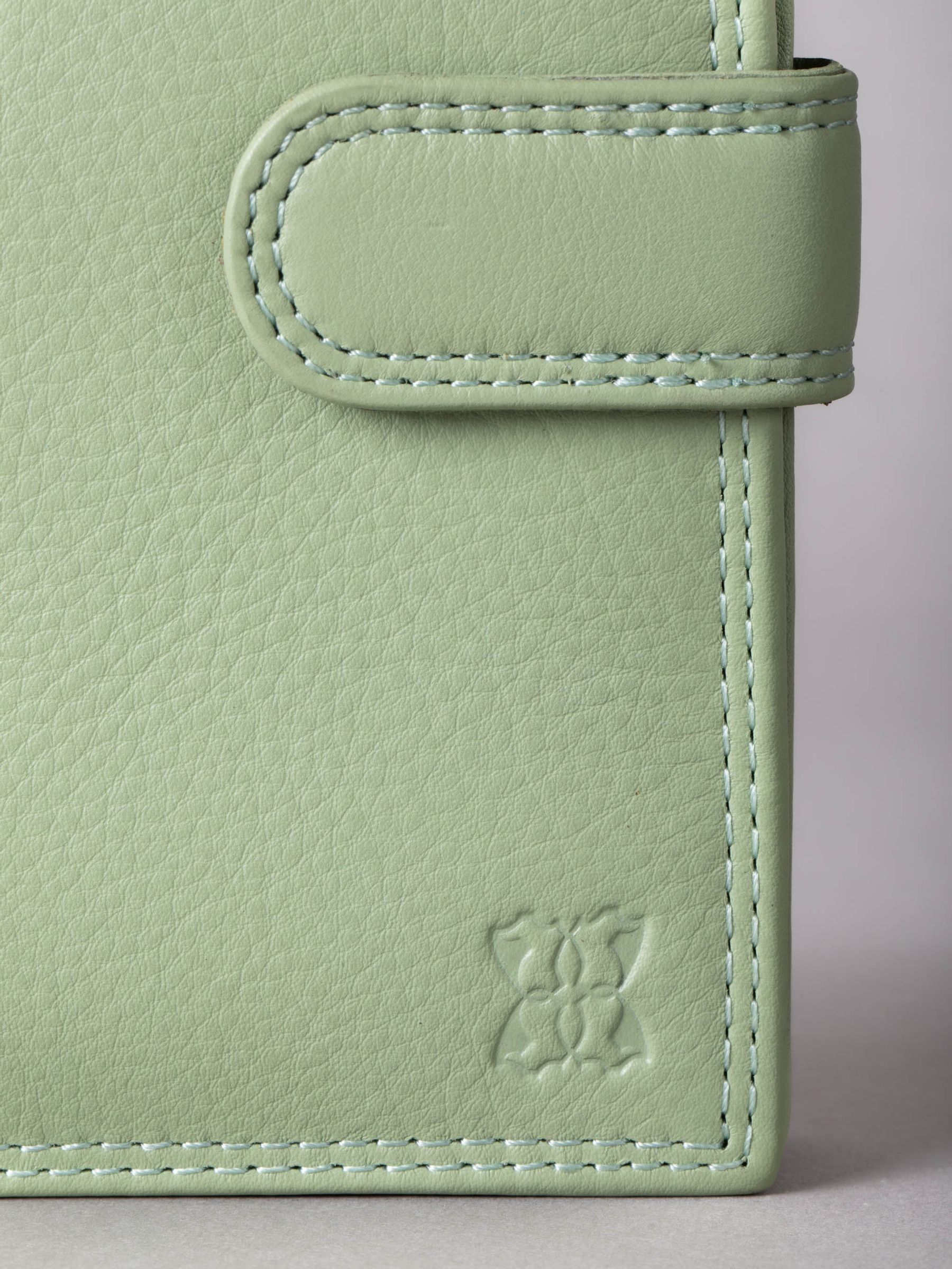 Buy Lakeland Leather Green Medium Tab Purse from the Next UK online shop