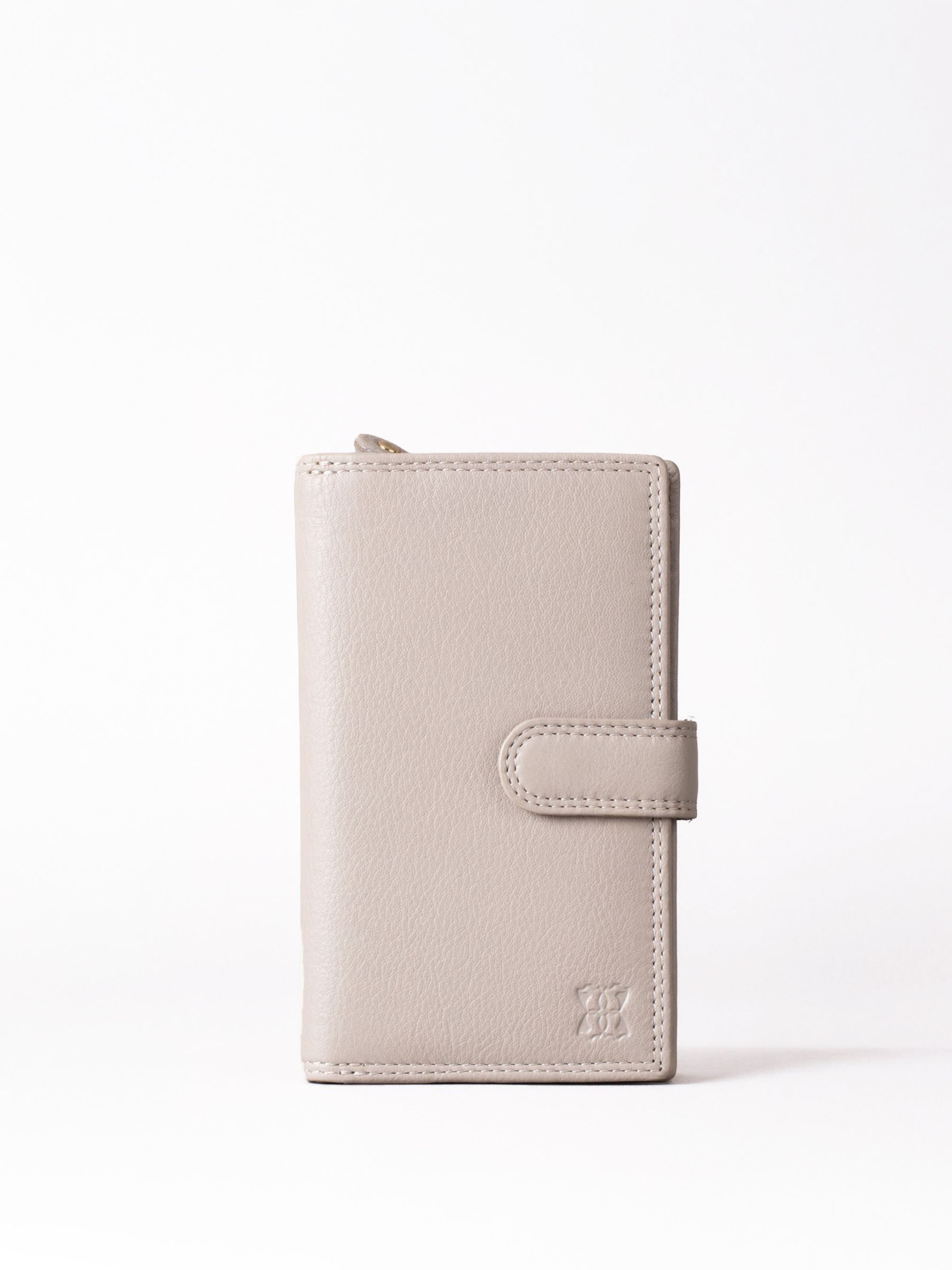 Buy Lakeland Leather Grey Medium Tab Purse from the Next UK online shop