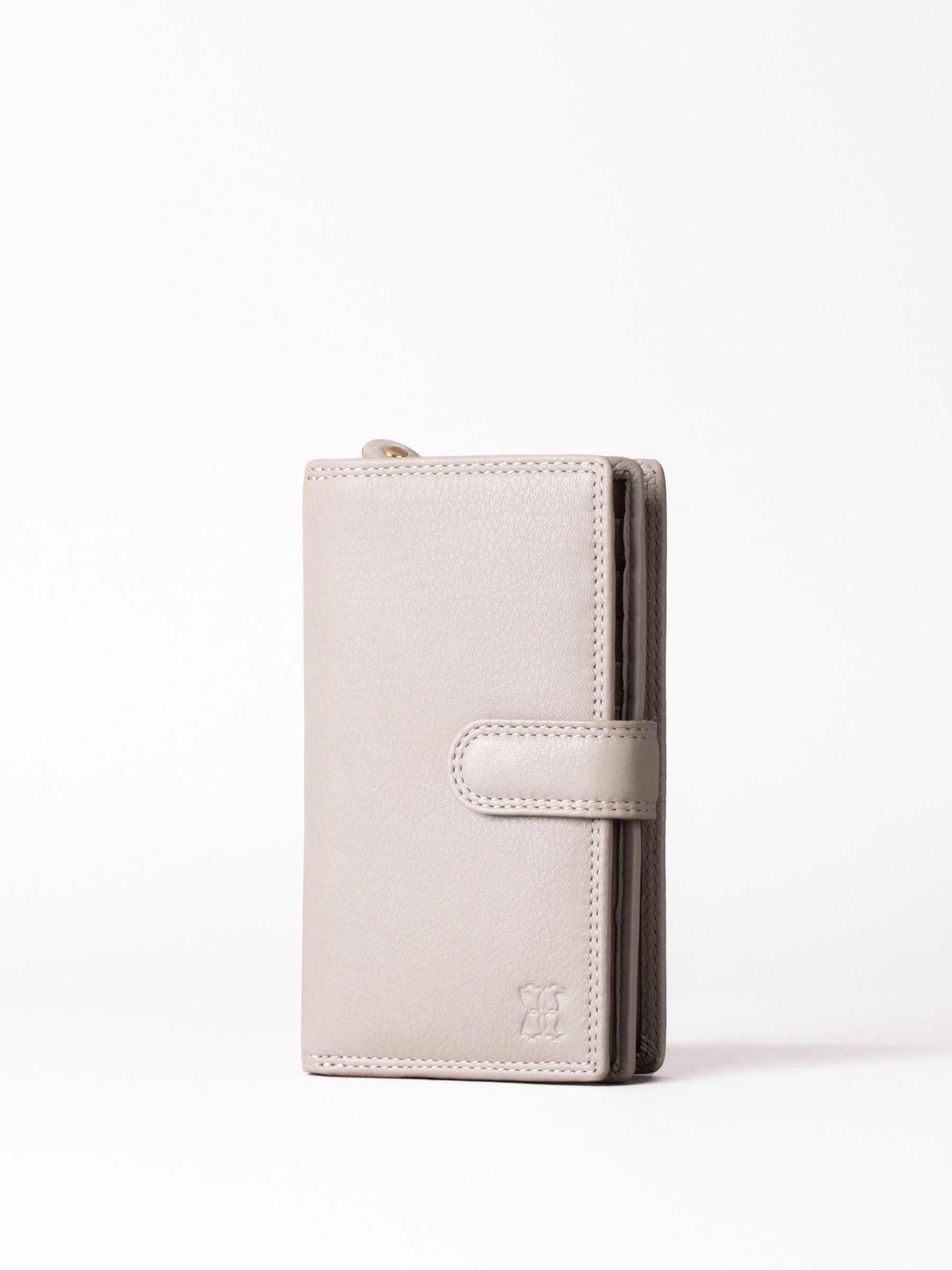 Buy Lakeland Leather Grey Medium Tab Purse from the Next UK online shop