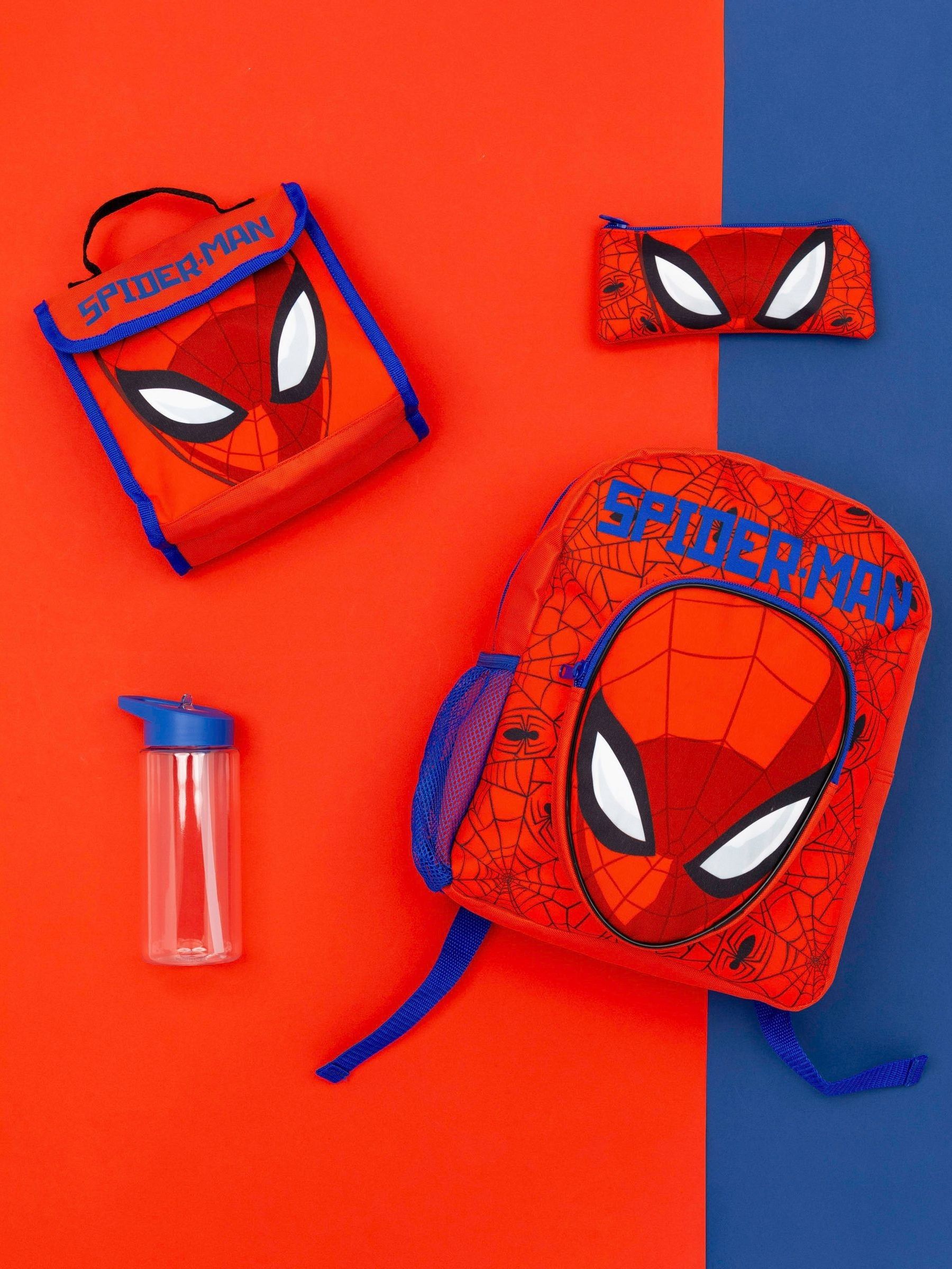Buy Vanilla Underground Red Spiderman Licensing 4 Piece Backpack Set ...