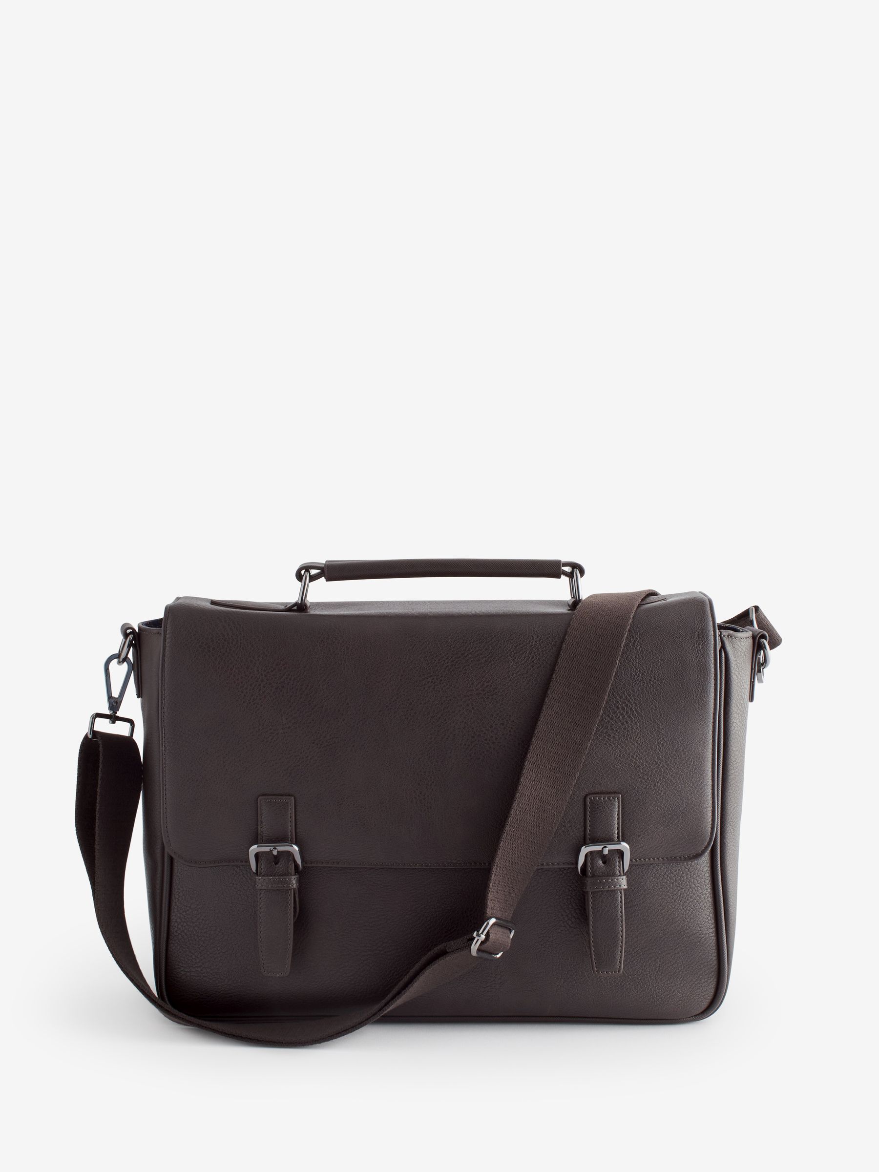 Buy Brown Briefcase Messenger Bag from the Next UK online shop
