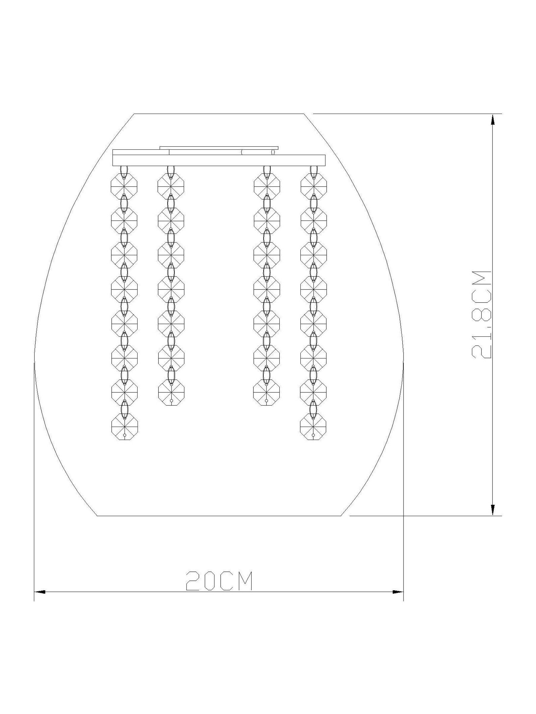 Buy Clear Bella Easy Fit Pendant Lamp Shade from the Next UK online shop