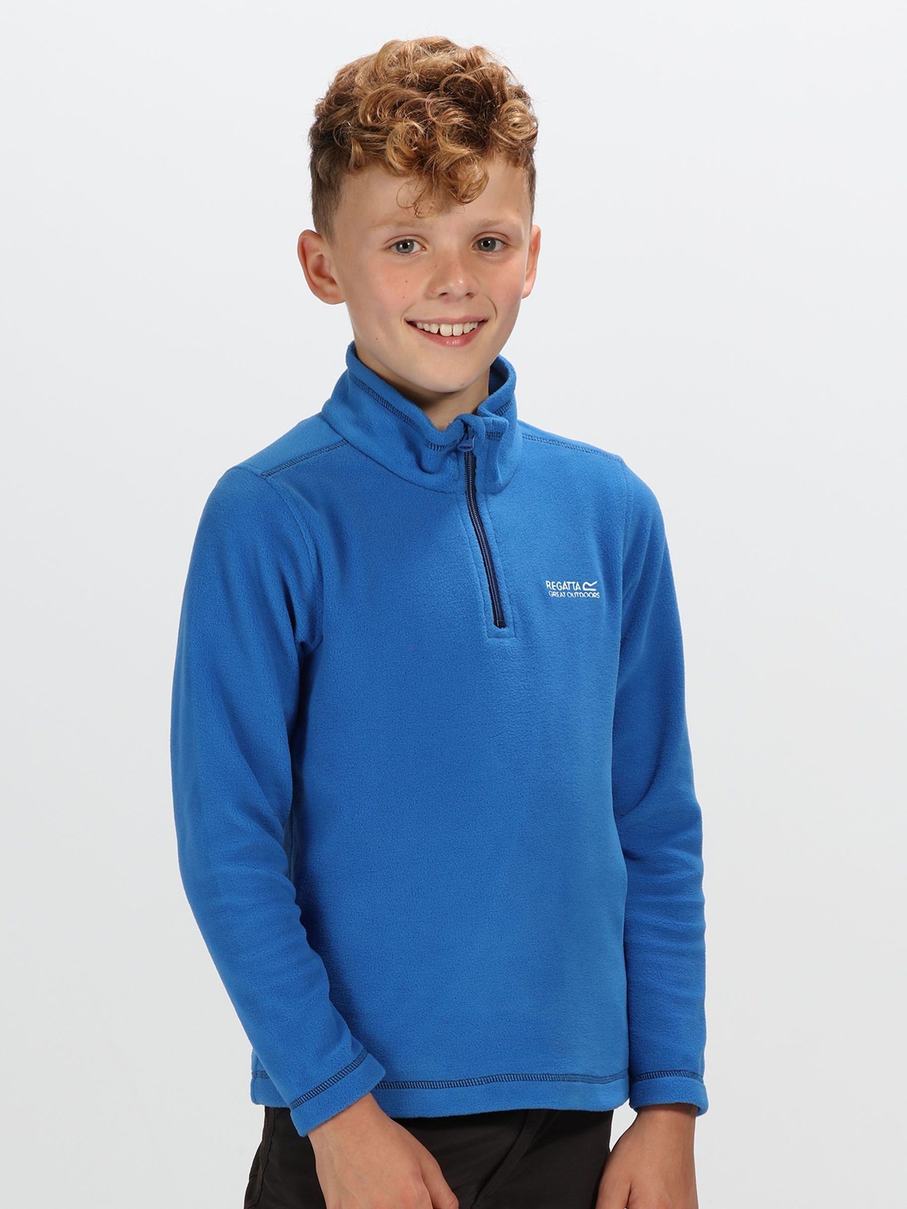 Buy Regatta Light Blue Hot Shot Half Zip Fleece from the Next UK online ...