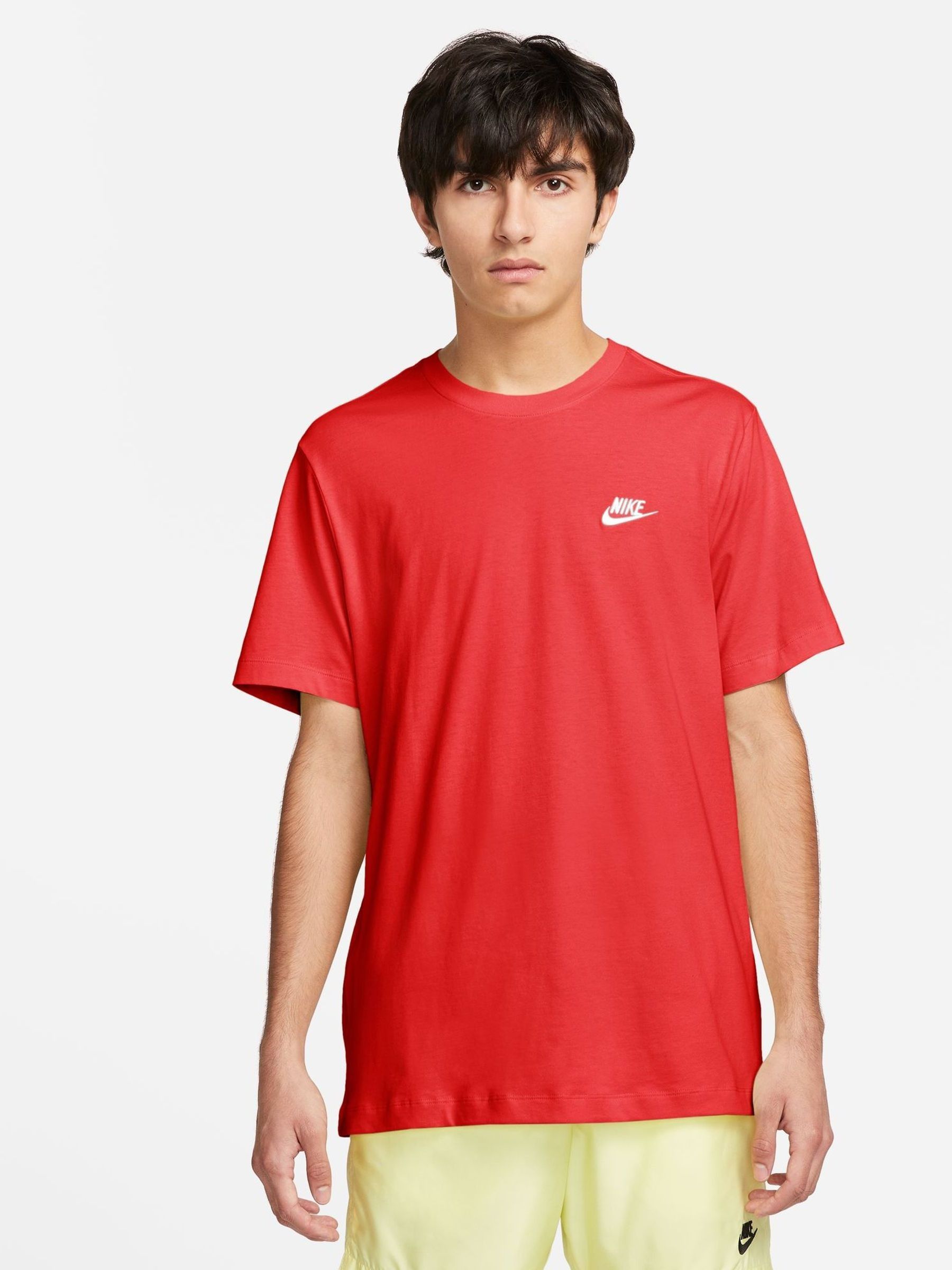 Buy Nike University Red Club T-Shirt from the Next UK online shop