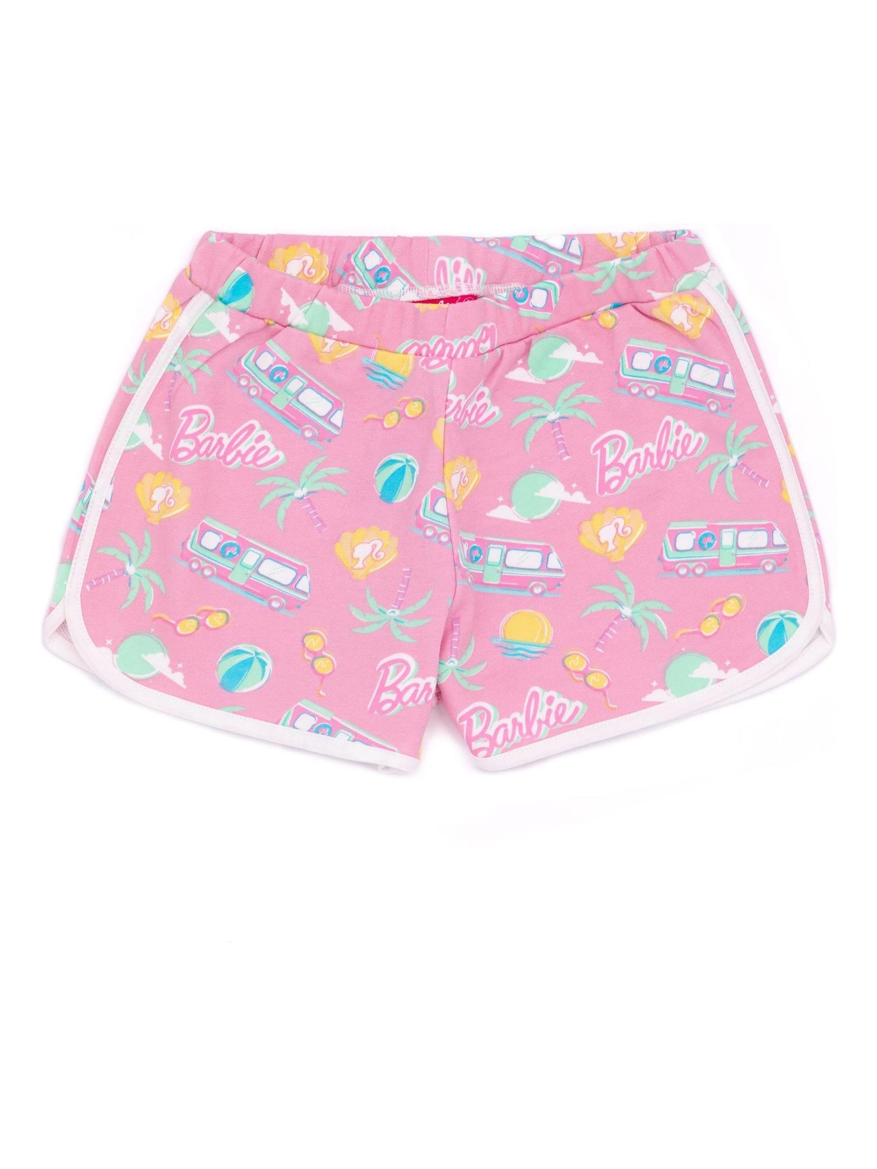 Buy Vanilla Underground Pink Barbie Girls Top & Short 2 Piece Set from ...